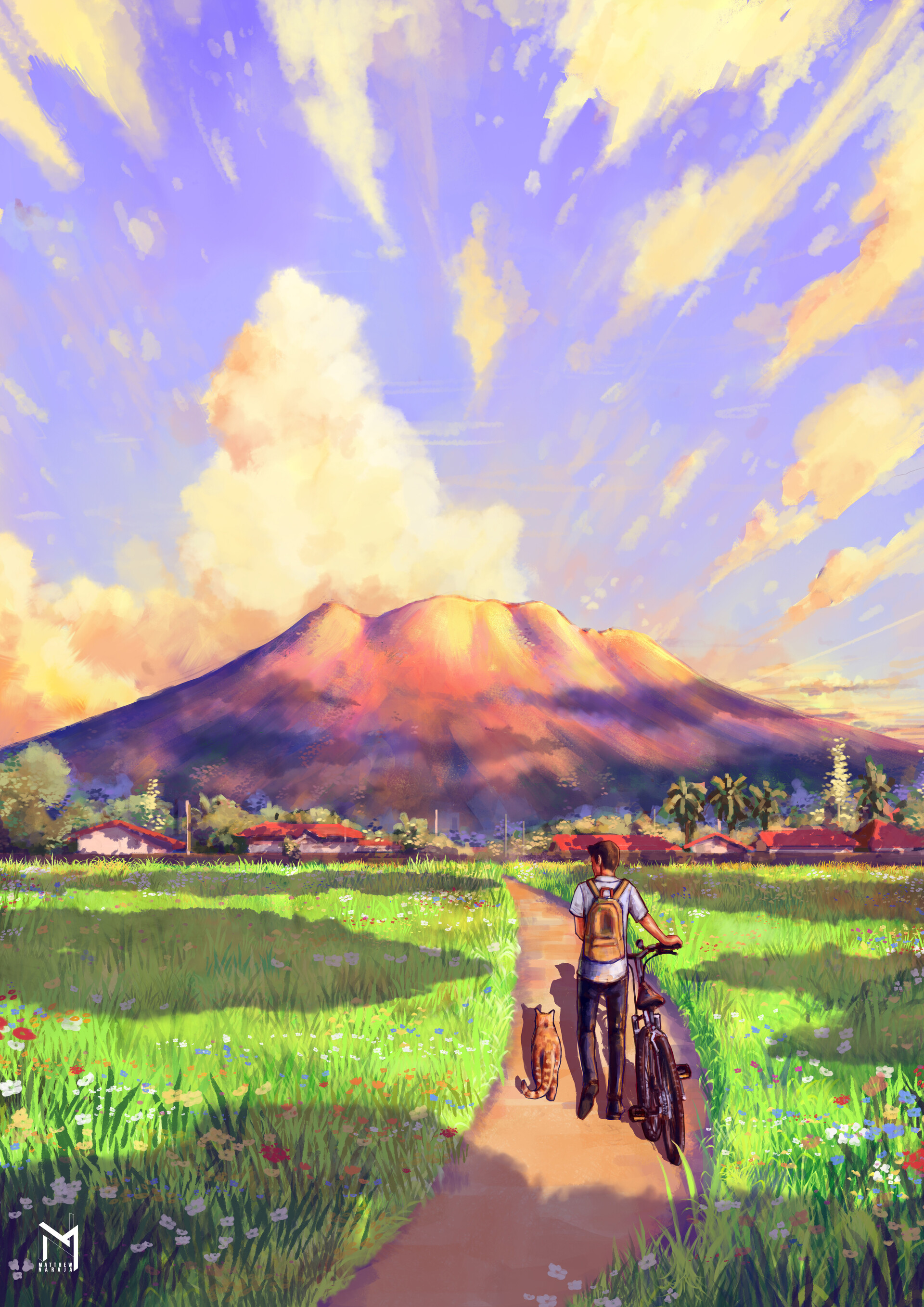 ArtStation - Mt. Makiling Afternoons