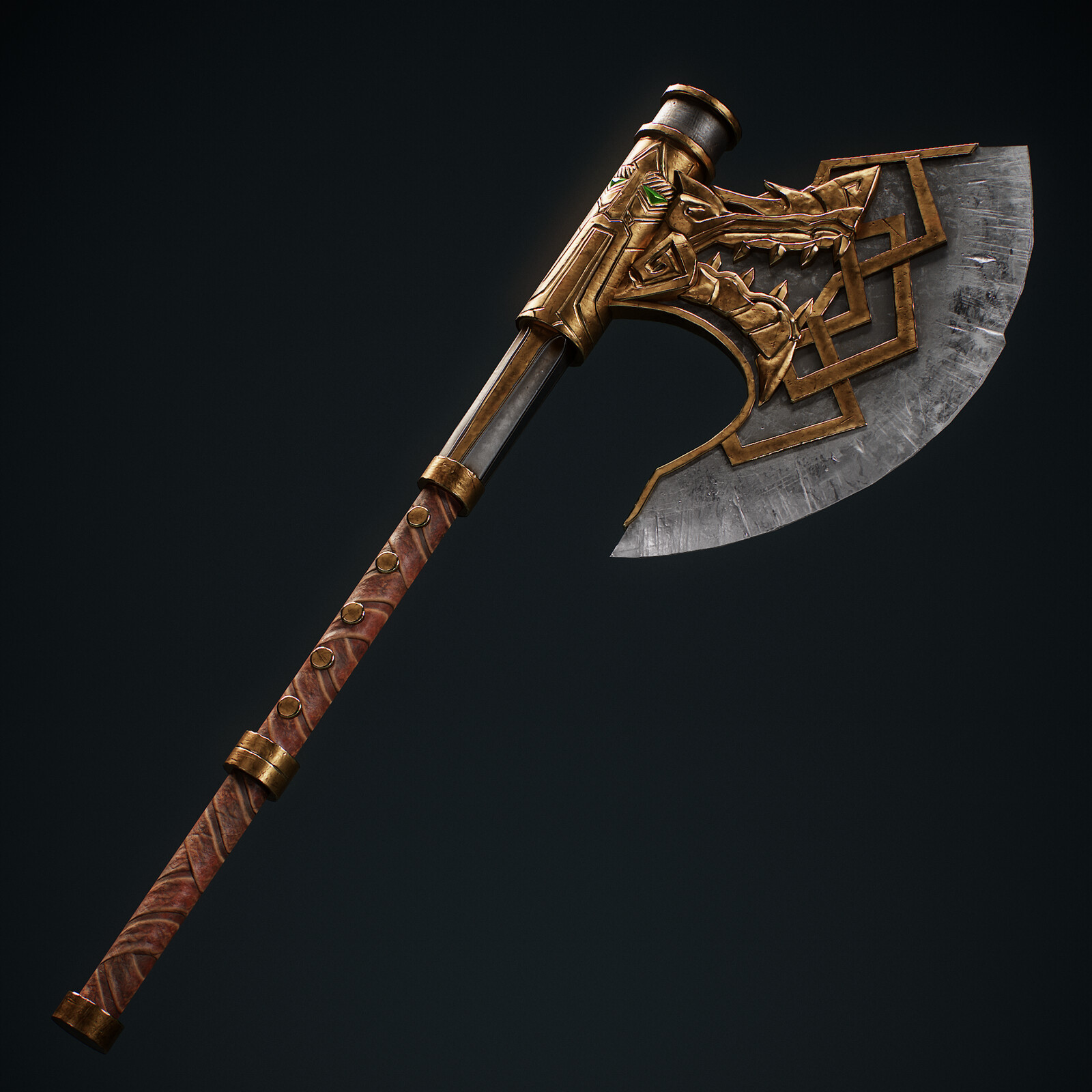 Operus de los Reyes - Dwarf Slayer - Warhammer Fanart