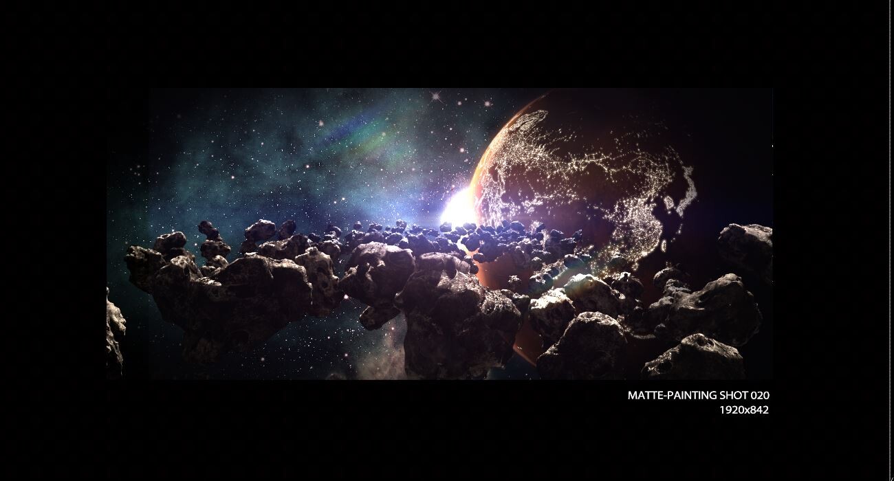 Holocron VFX - Nuke 3D Matte Painting Projection