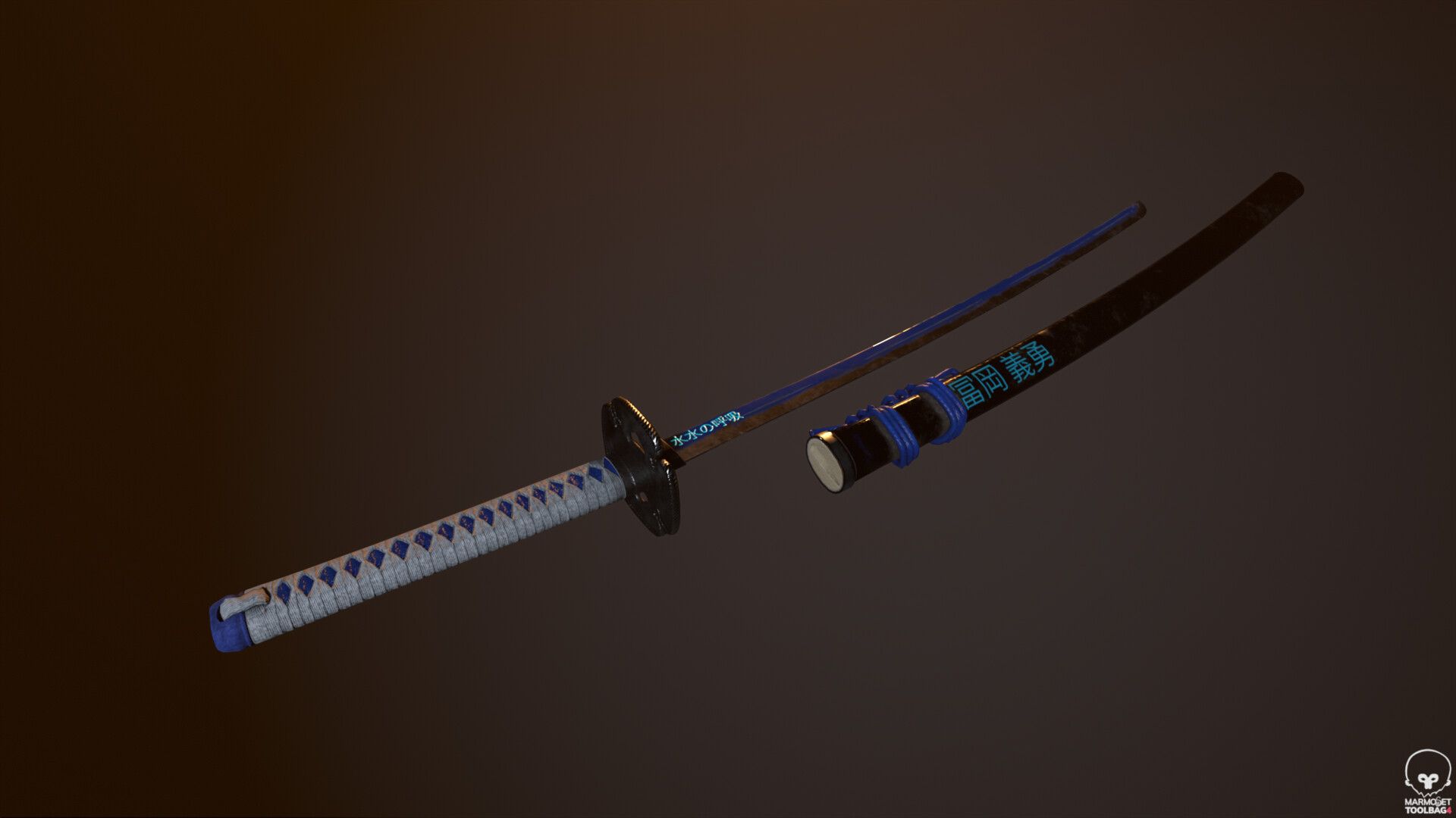 ArtStation - Water Katana (Giyu Tomioka)