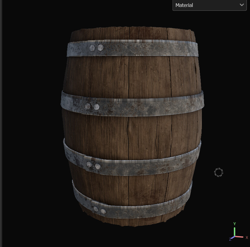 ArtStation - Final Barrel & Treasure Chest Asset