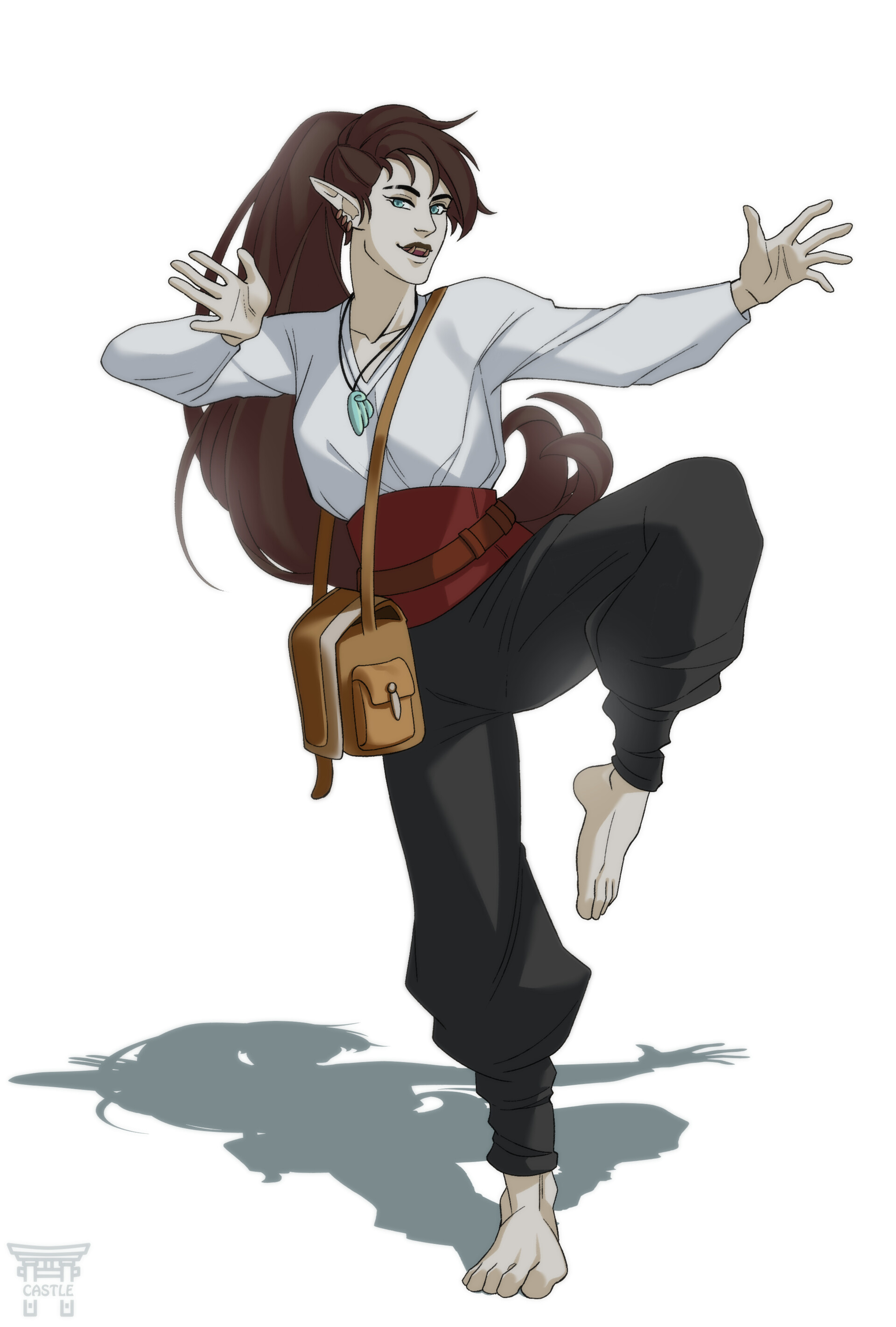 ArtStation - Iona in a new suit