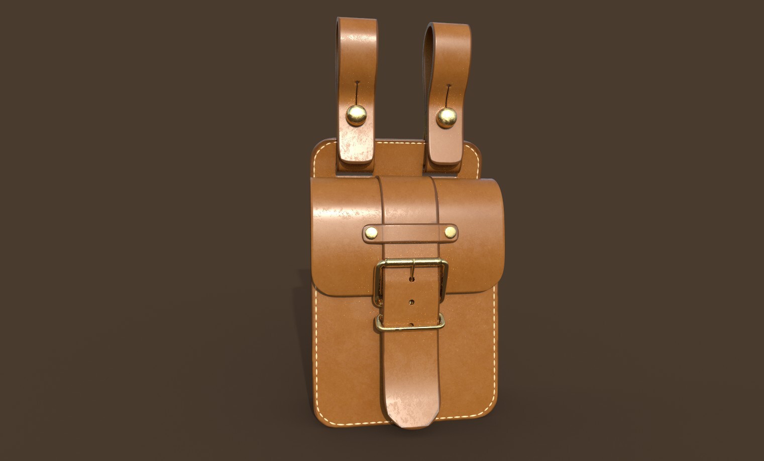 ArtStation - Pouch Leather