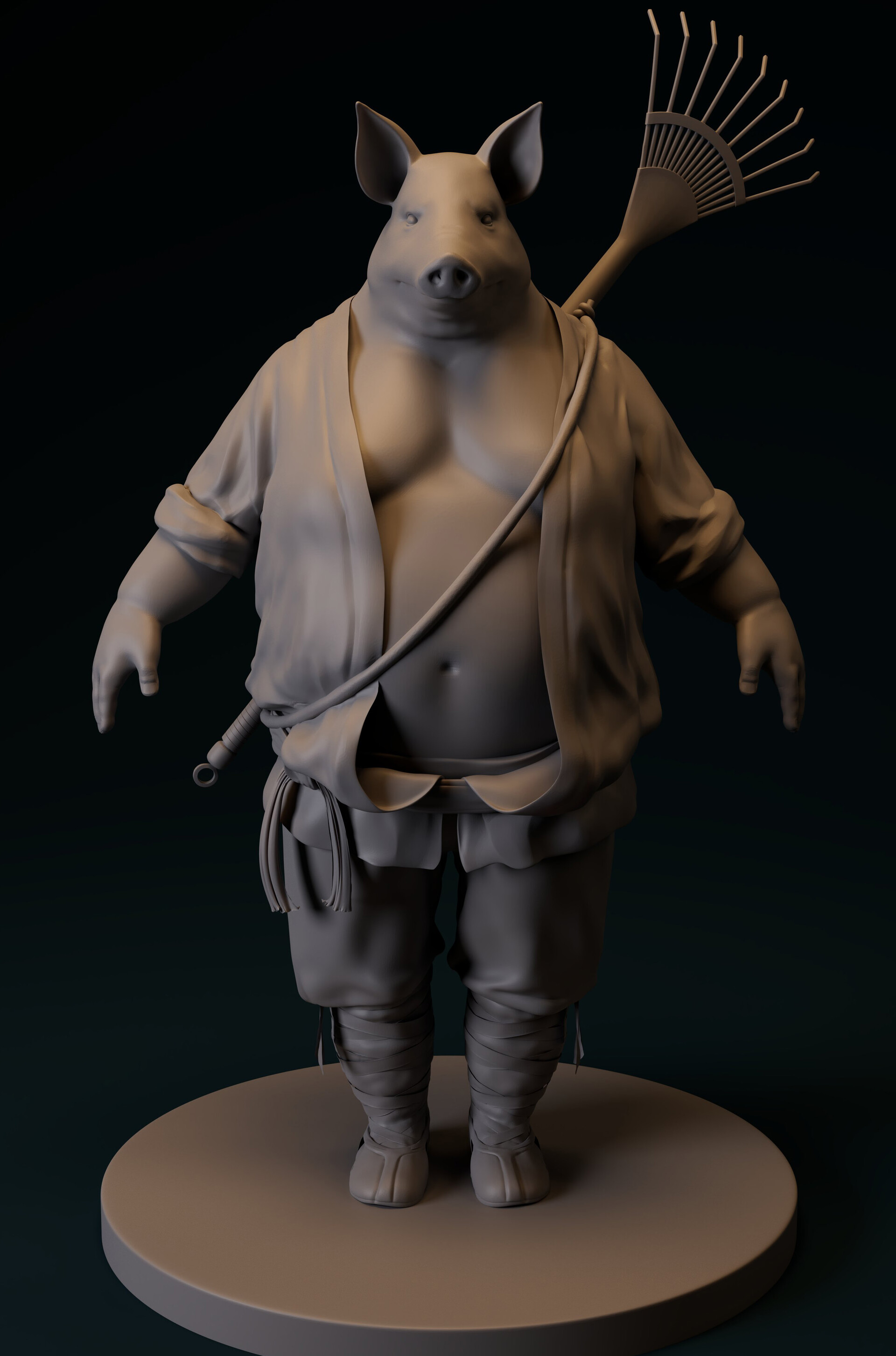 ArtStation - Zhu Bajie