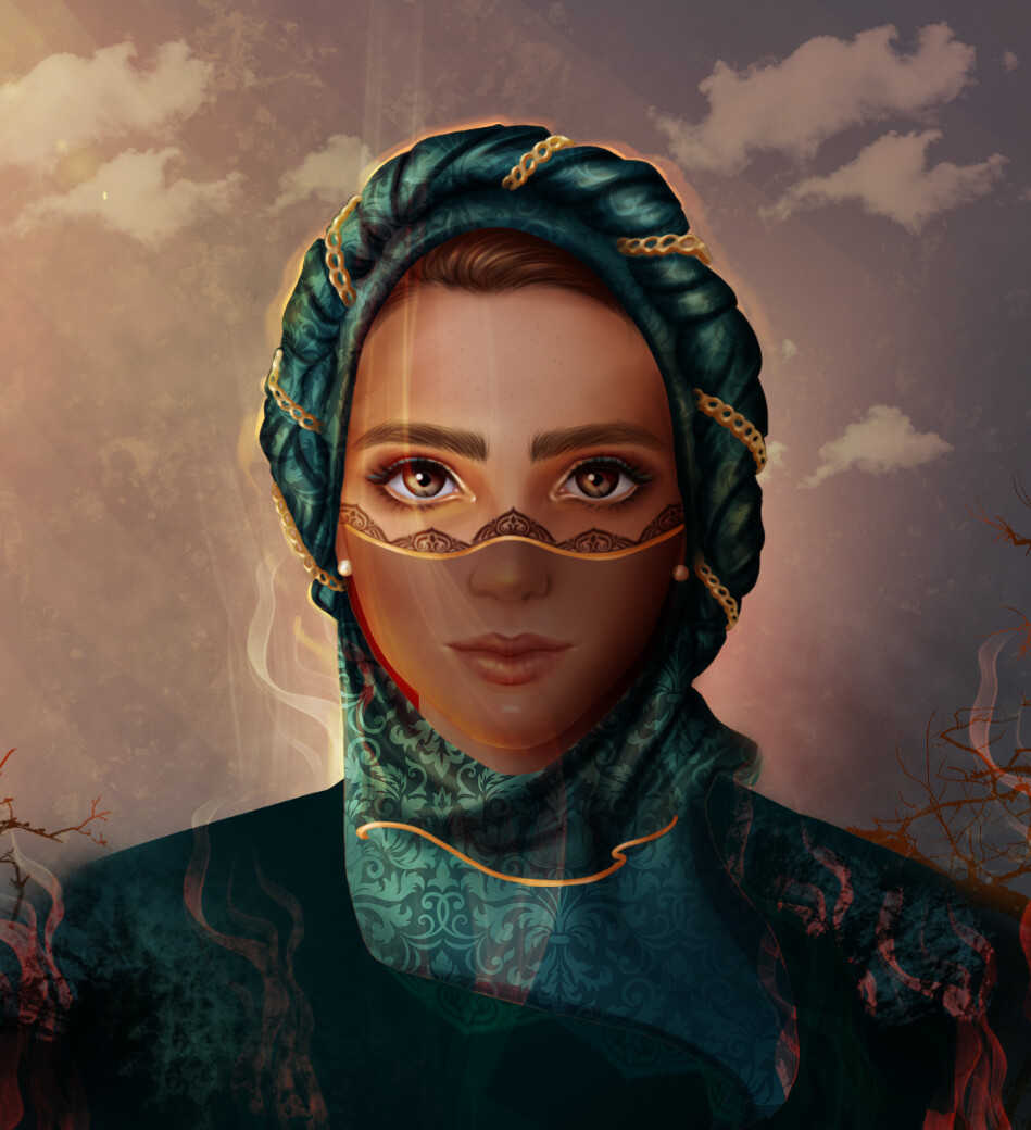 ArtStation - Arabian Nights portrait