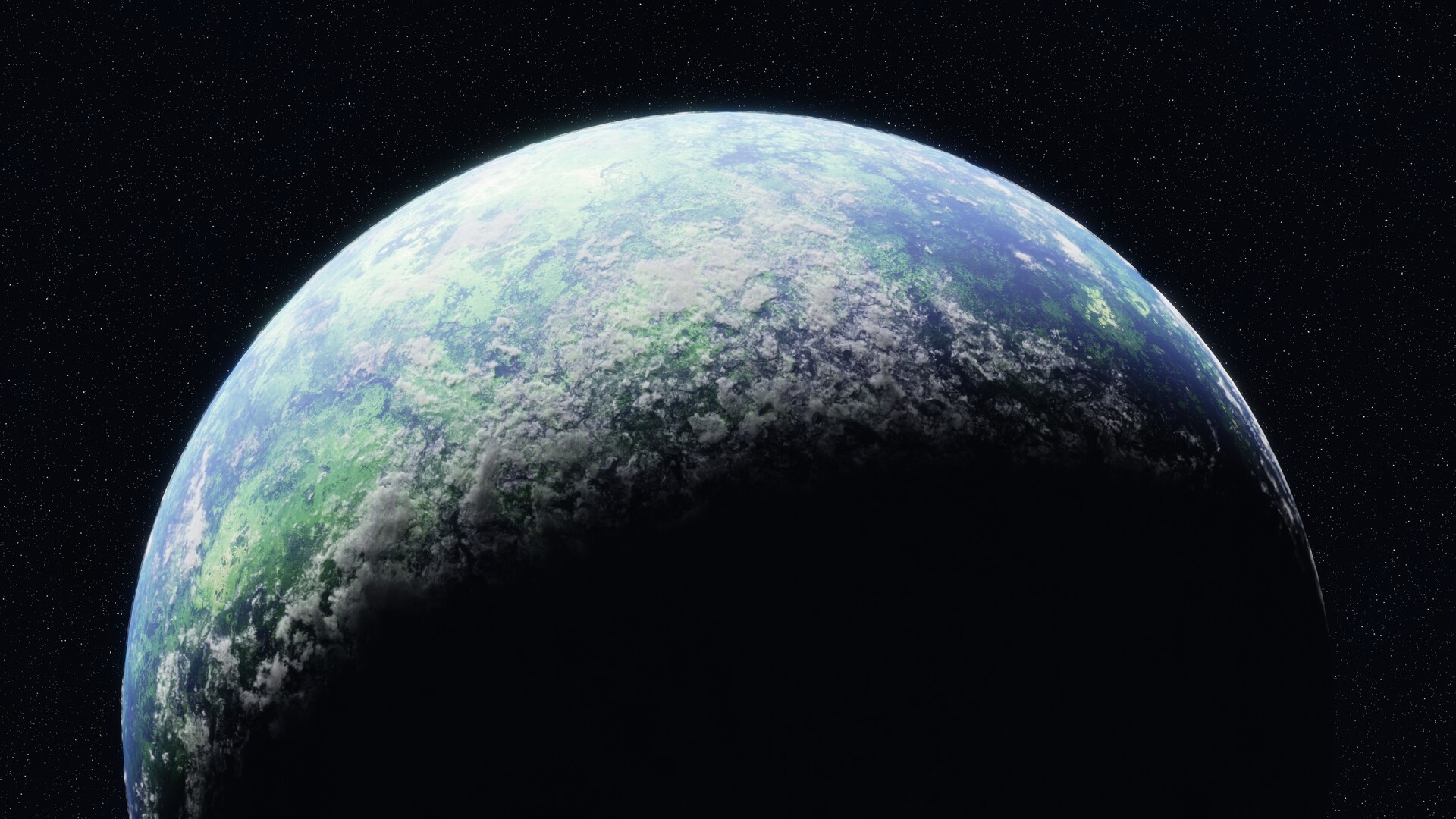 ArtStation - Realistic Planet Render 5