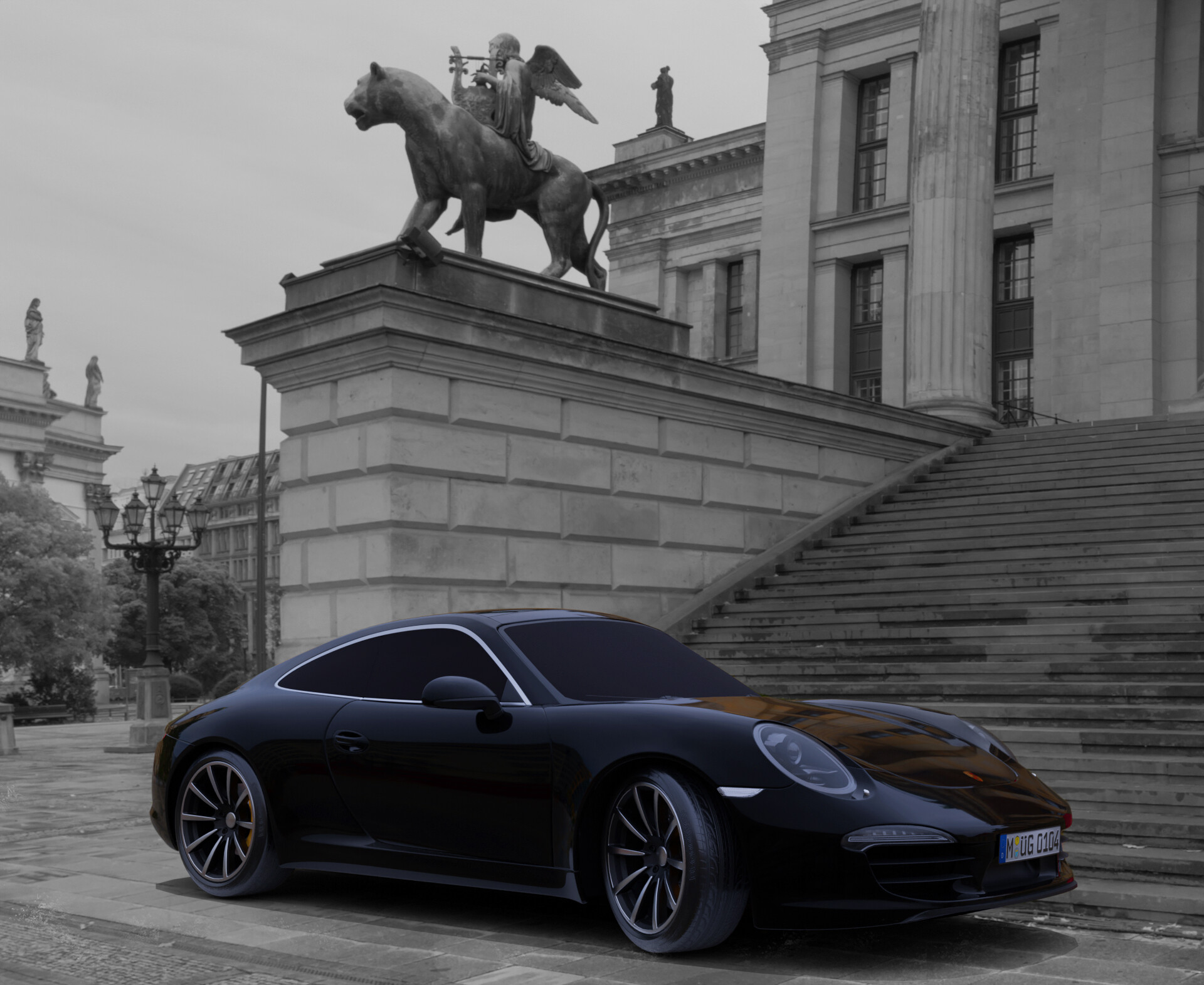 ArtStation - Porsche Render