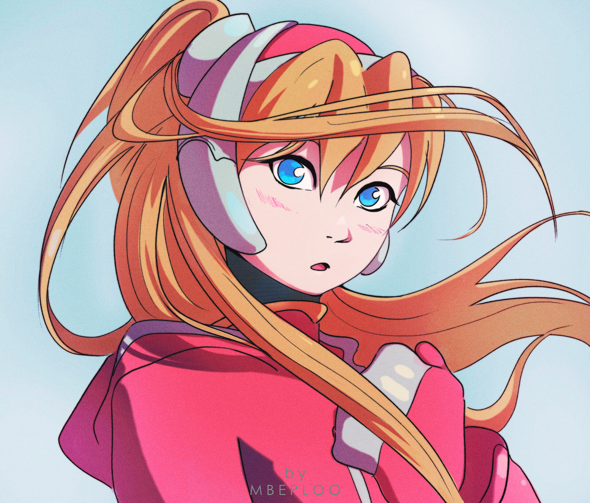 ArtStation - Ciel from MegaMan ZERO