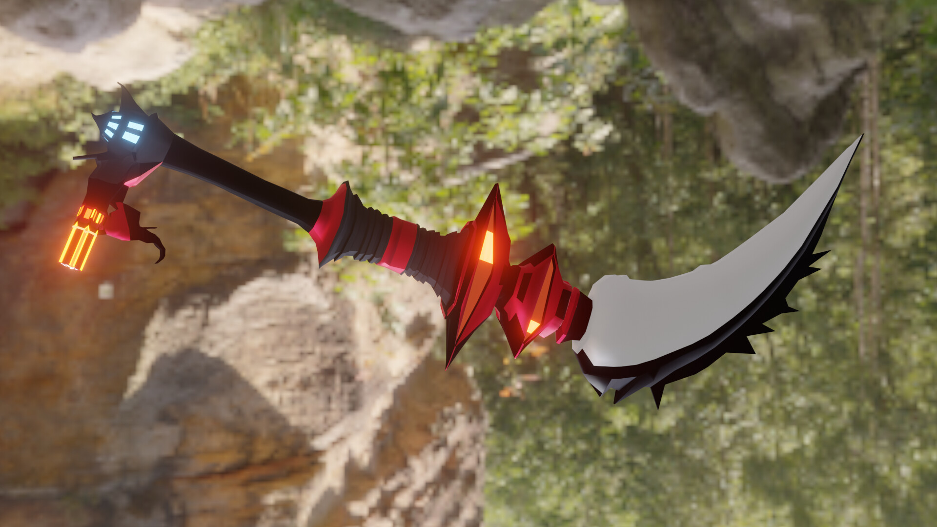 ArtStation - The Dagger+Gun