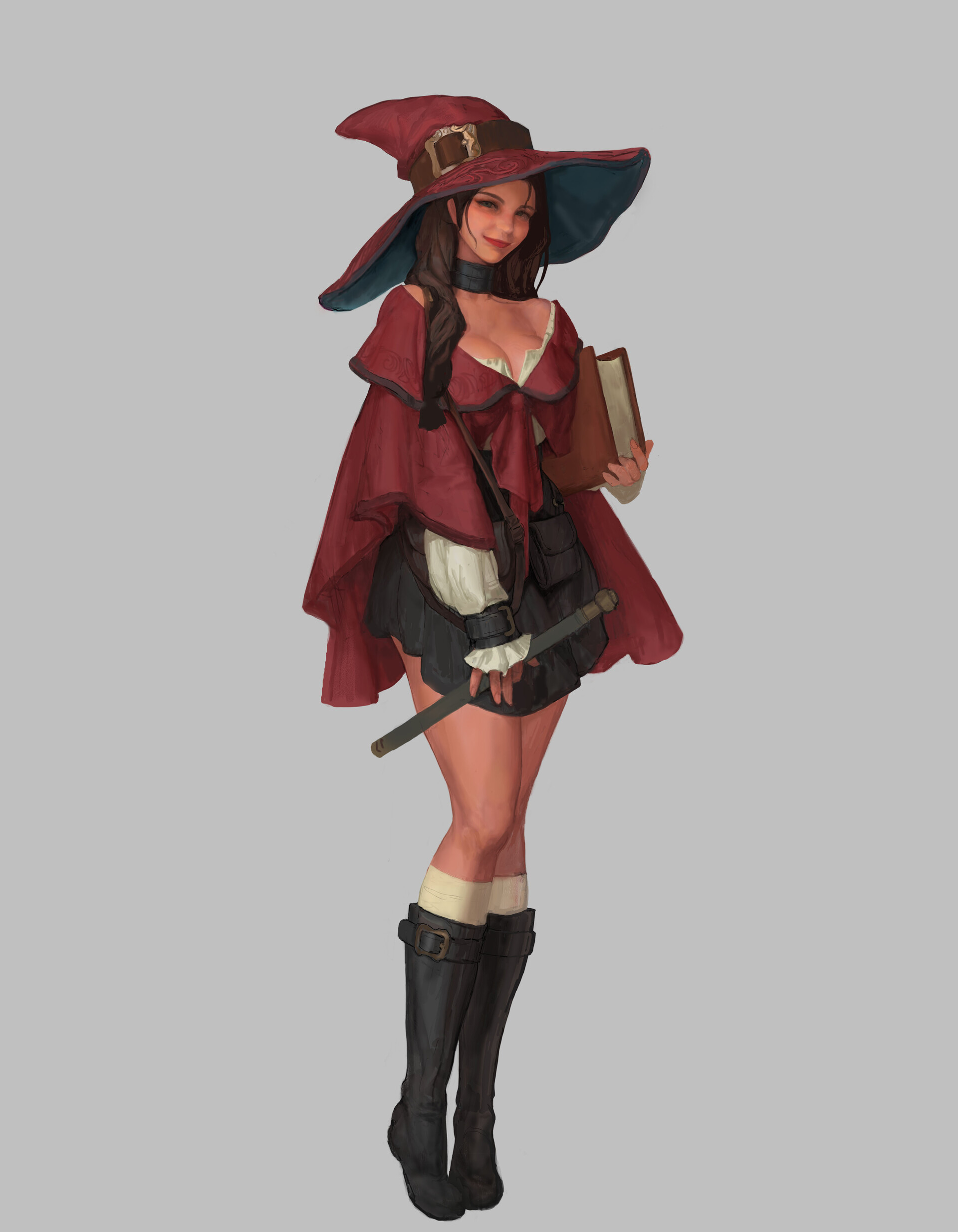 ArtStation - Red magician girl