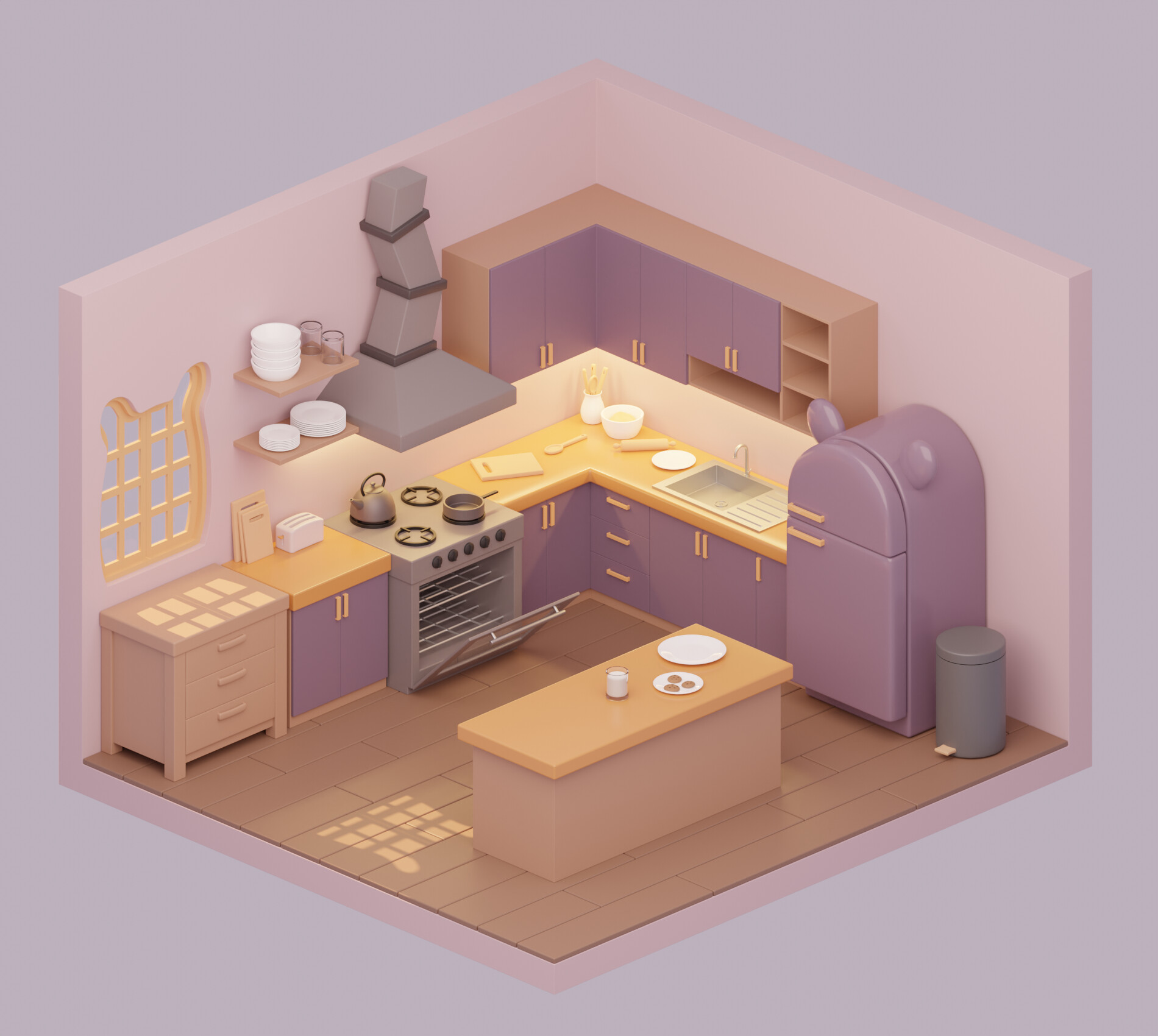 ArtStation - Kitchen