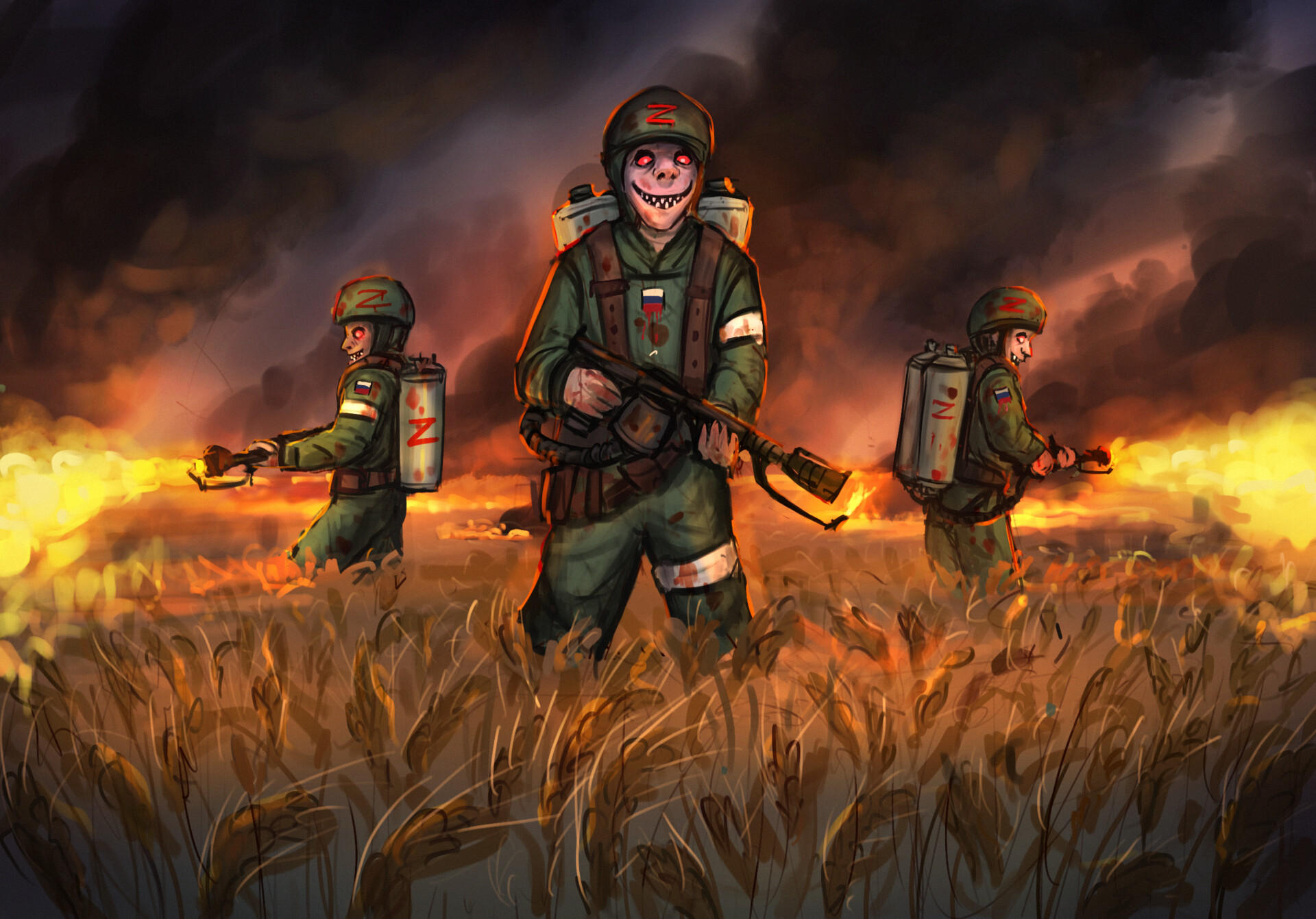 ArtStation - Russian orcs