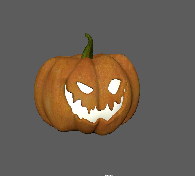 ArtStation - 3d Modeling - Pumpkin