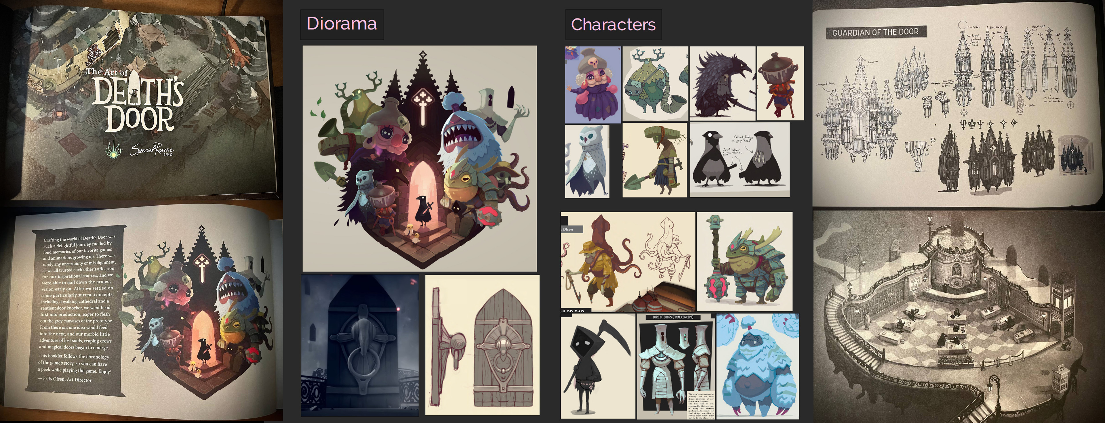 Alice Vescio - Death's Door - 3D Diorama