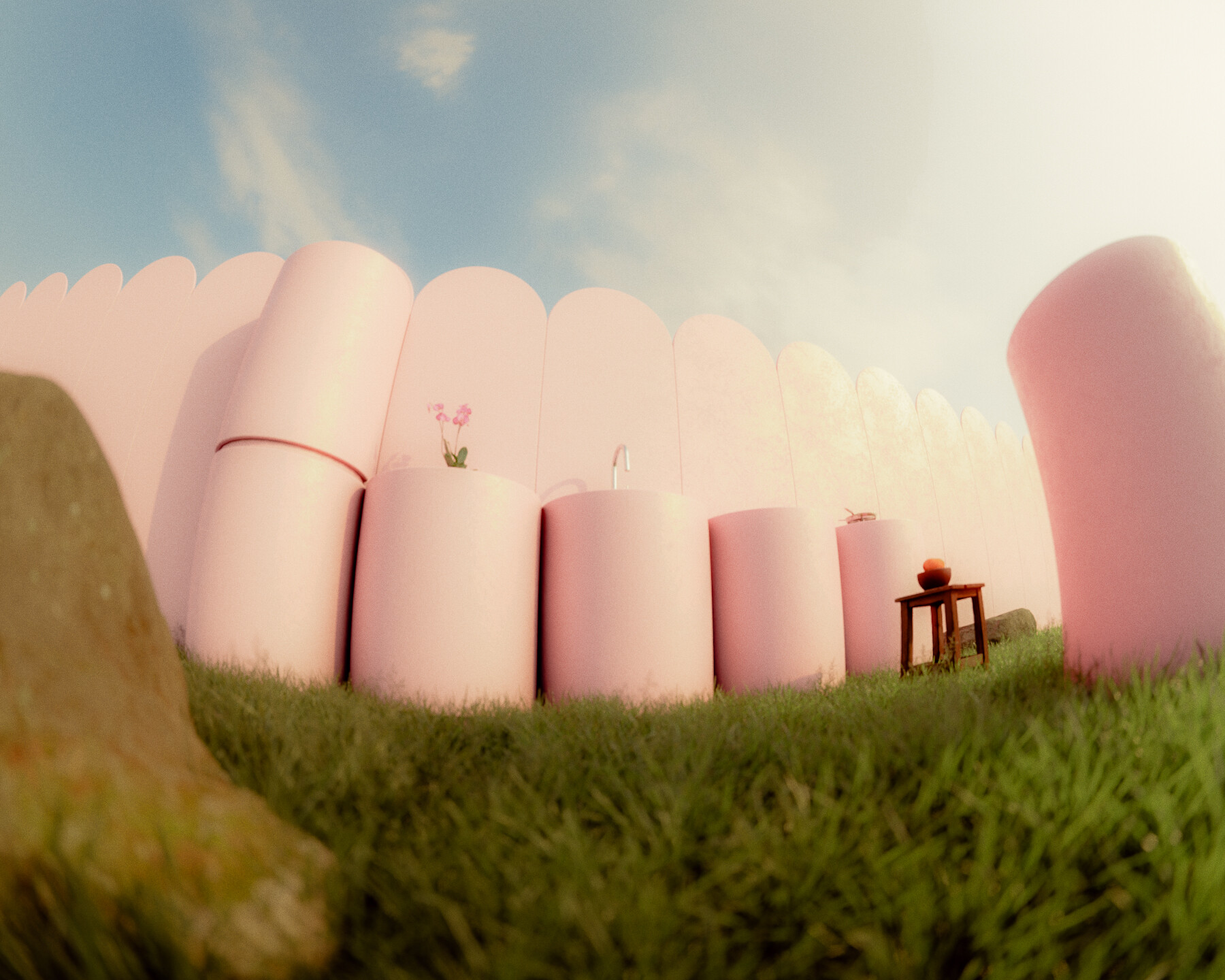 ArtStation - Cooking in Pink