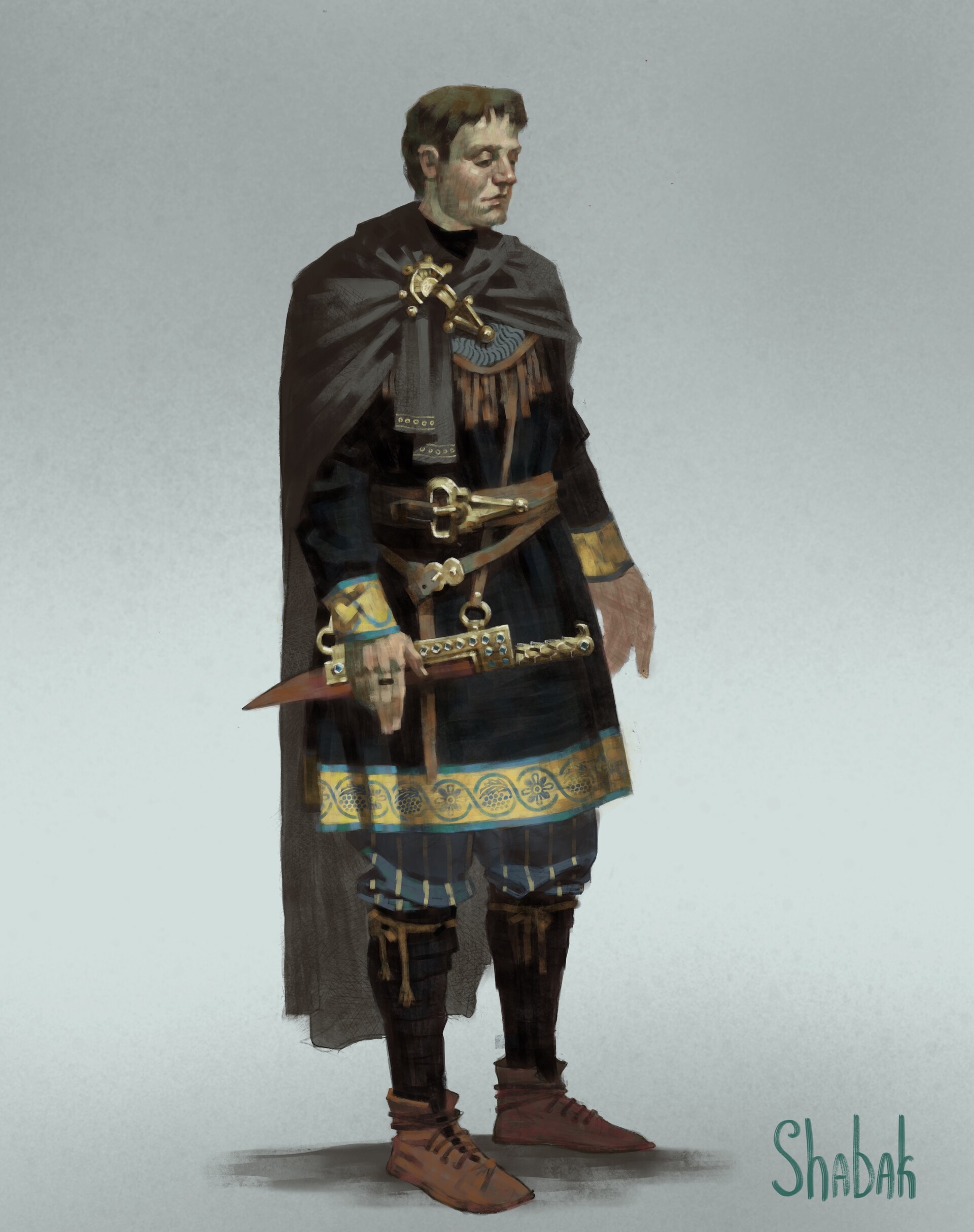ArtStation - Amlet son of the King of Denmark (first version)