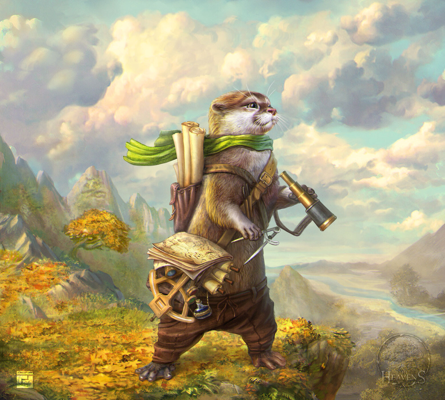 ArtStation - Otter Сartographer