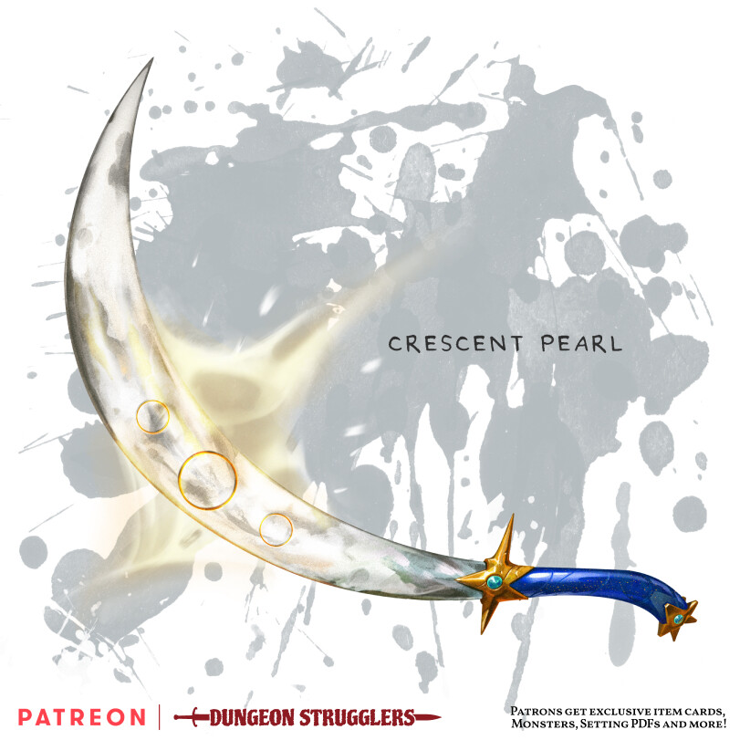 ArtStation - Crescent Pearl