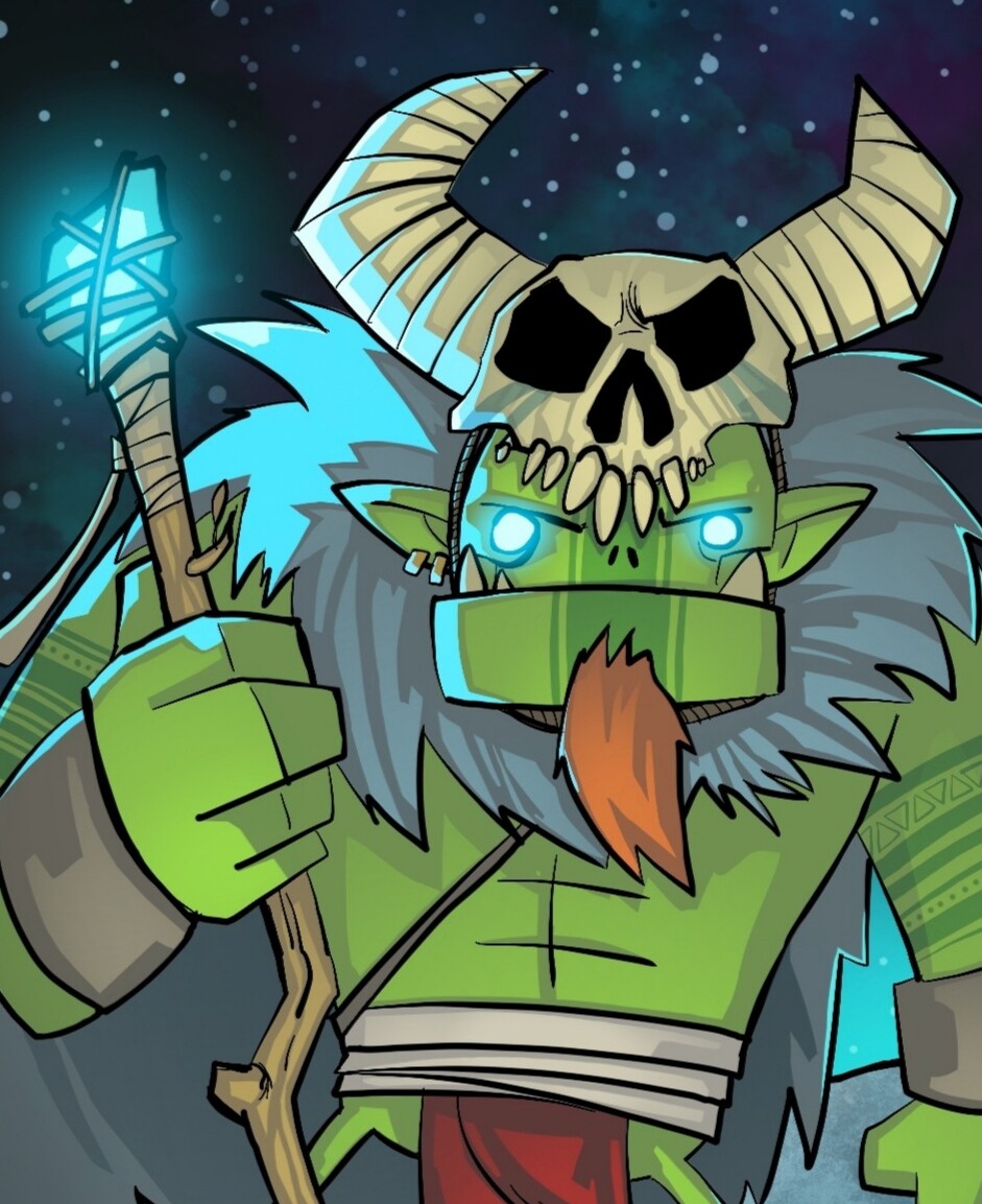 ArtStation - Ork shaman