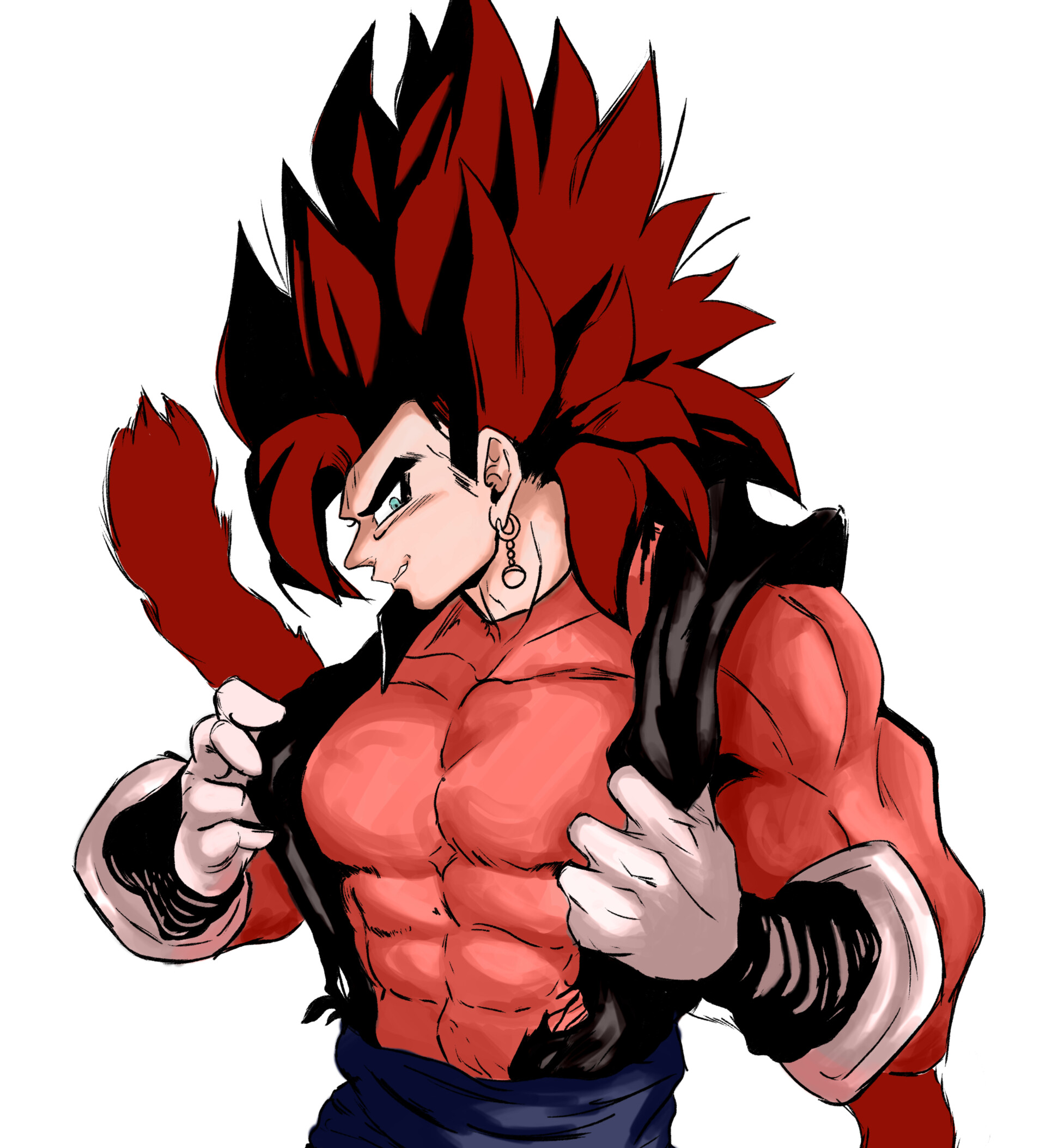 ArtStation - DB Vegito Painting Sudy