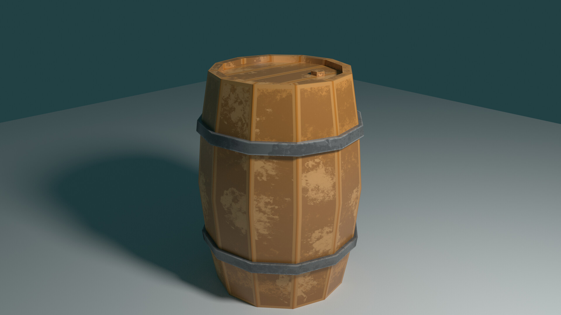 ArtStation - Low Poly Barrels