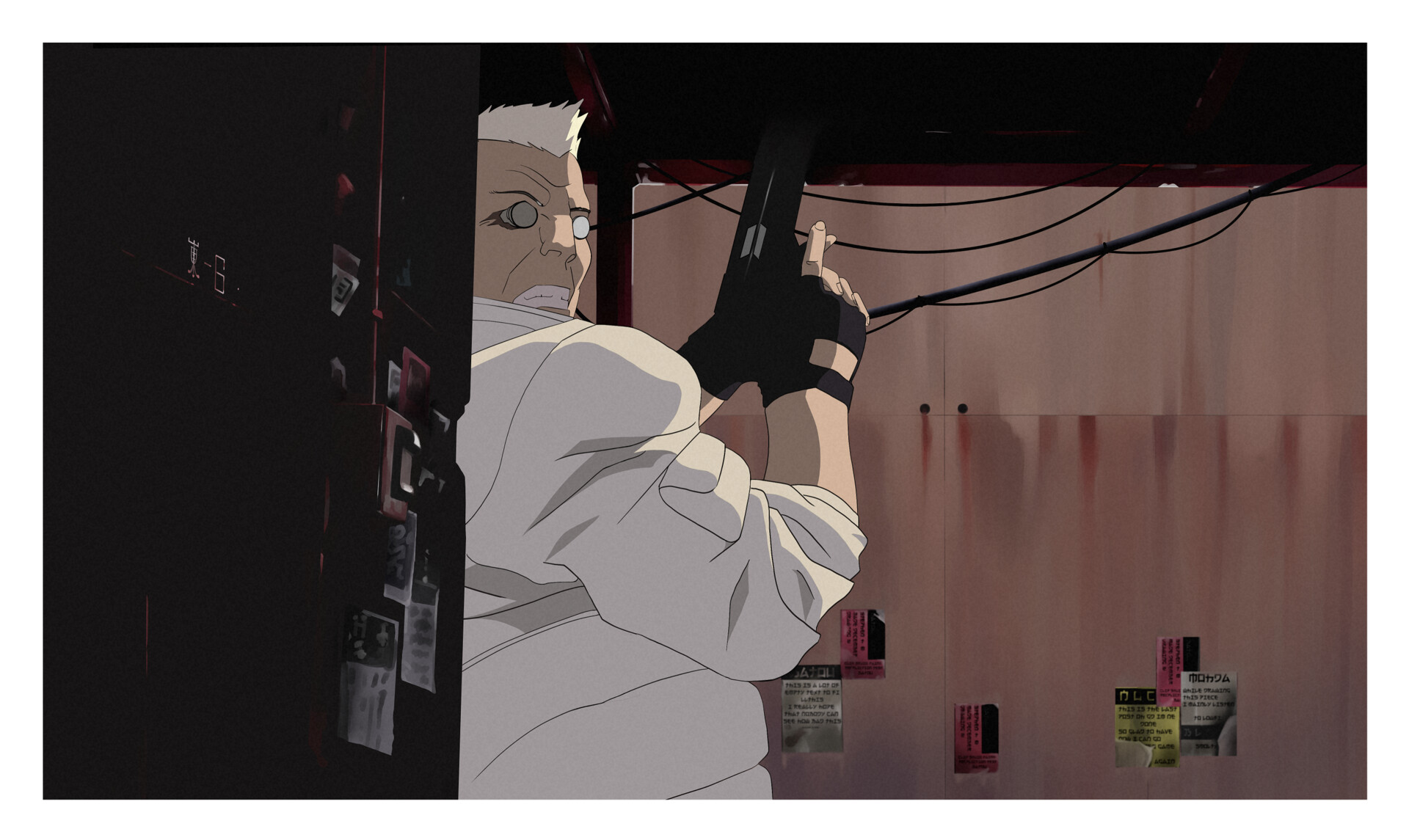 ArtStation - Anime frames: observation/replication test