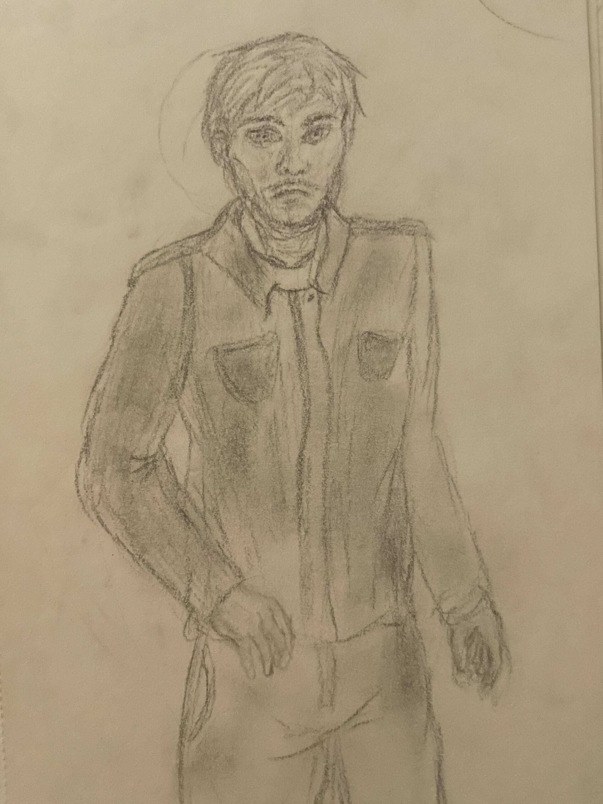 ArtStation - Charcoal character concepts