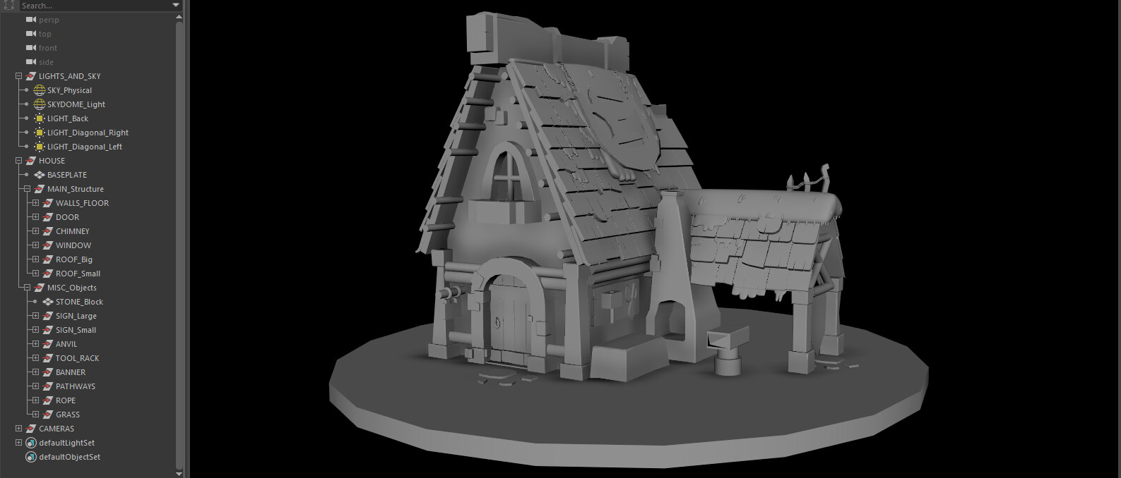 ArtStation - 3D Modelling Assignment (completed)