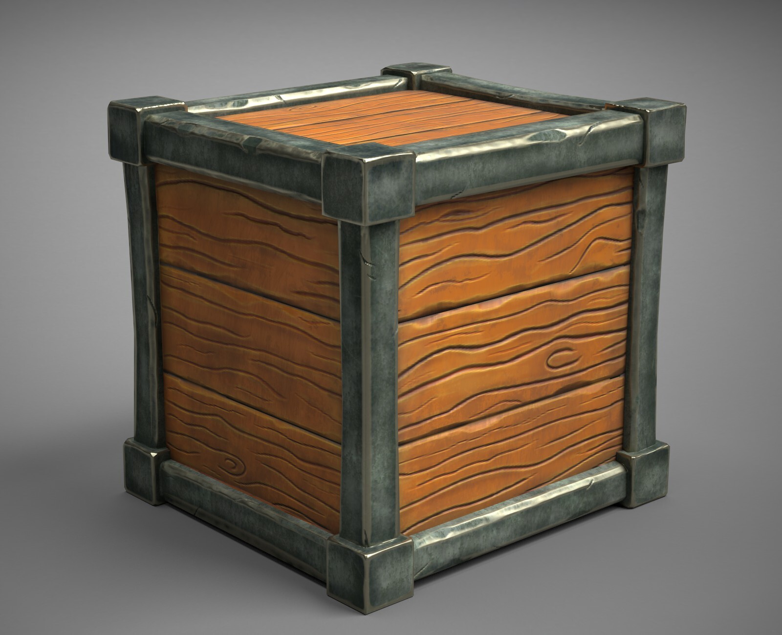 ArtStation - Wooden Box