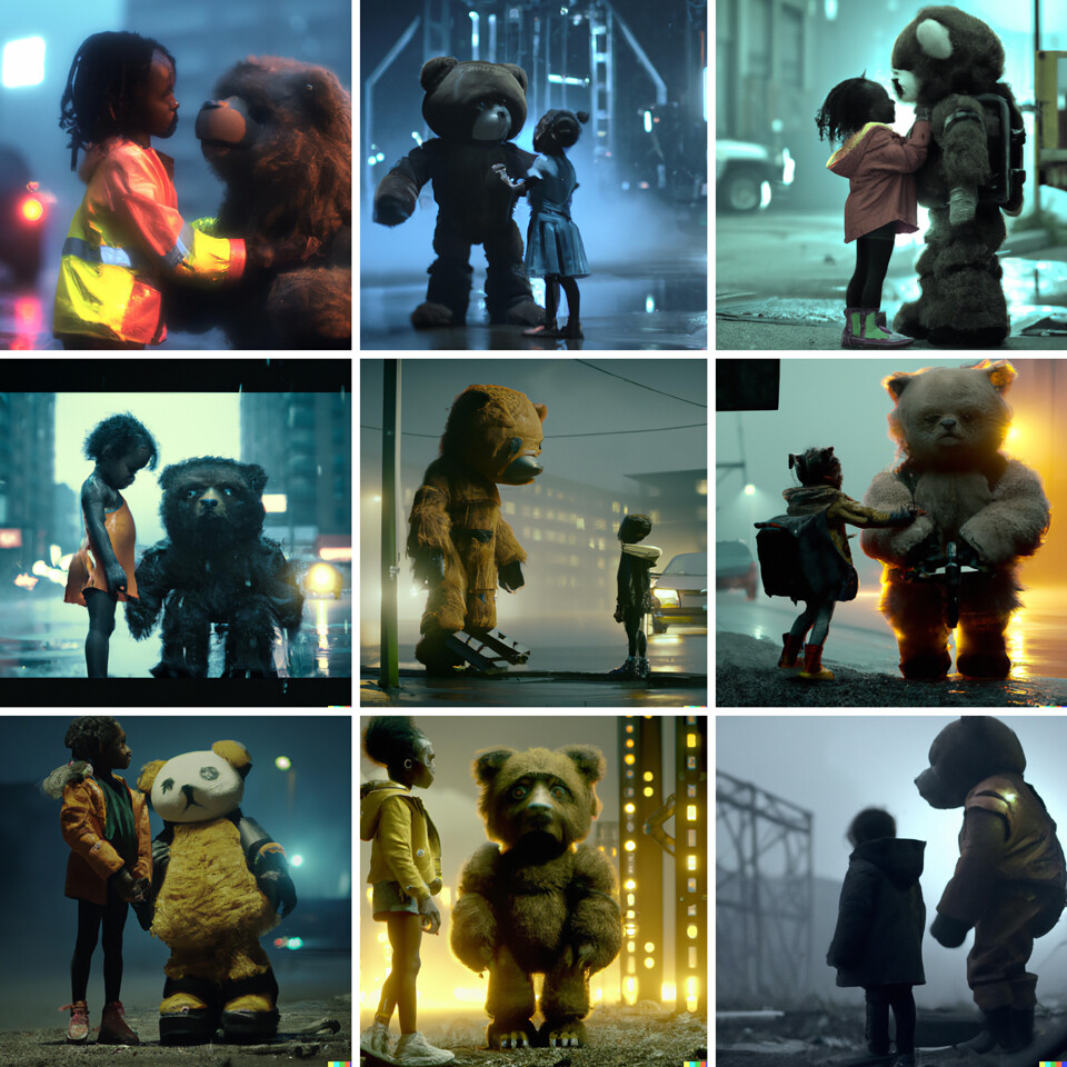 Joe Pingleton - AI ART: DALL-E Experiments FALL 2022