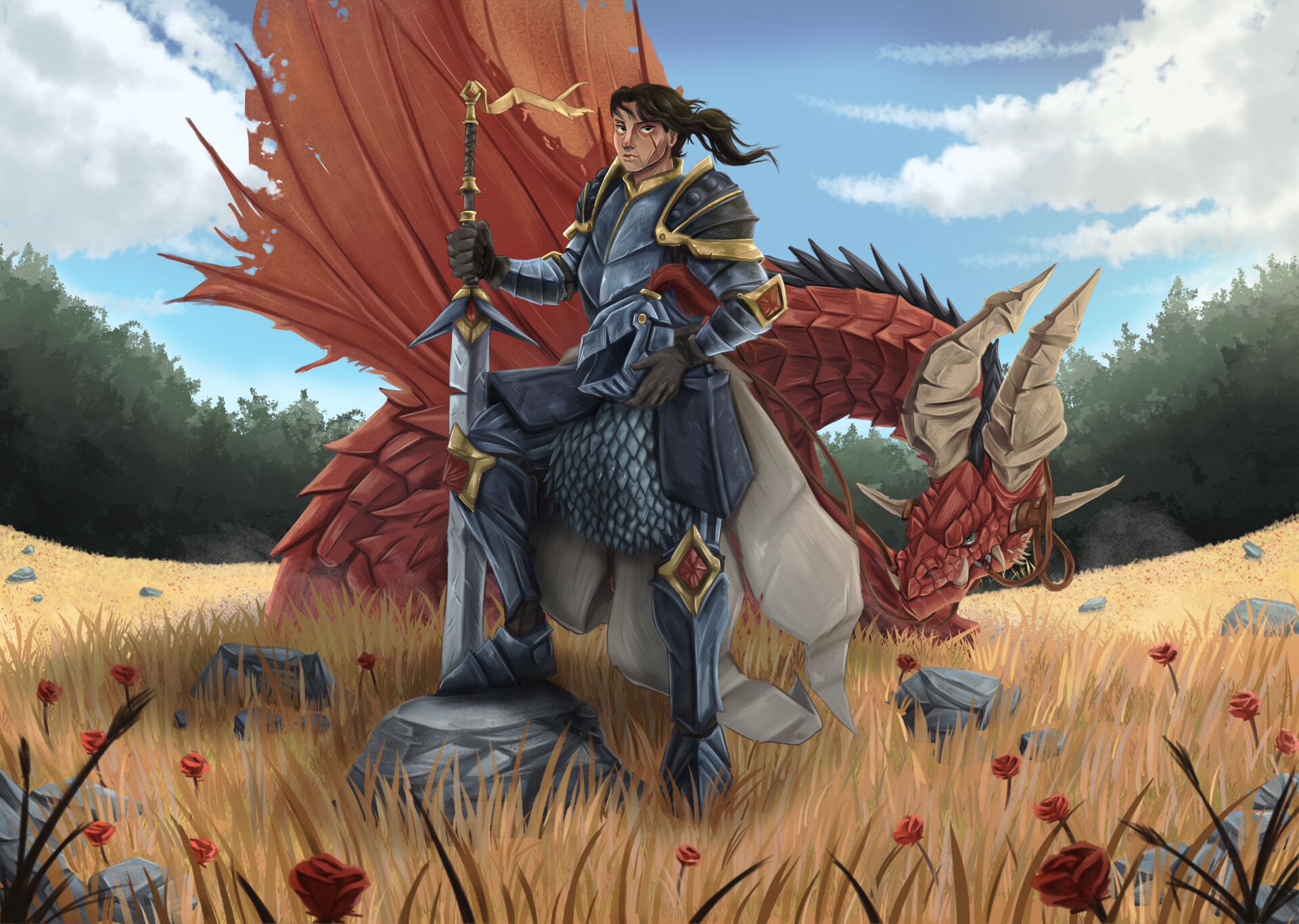 ArtStation - Dragon Rider