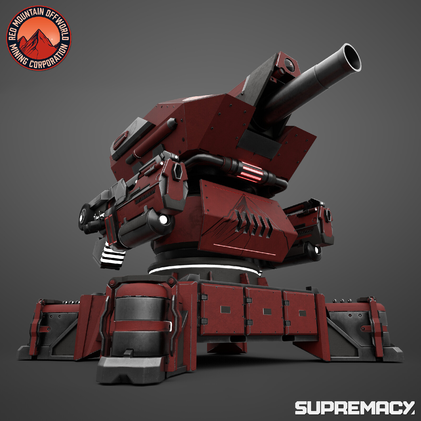 Mitchell Hart - Red Mountain Autoturret - Supremacy