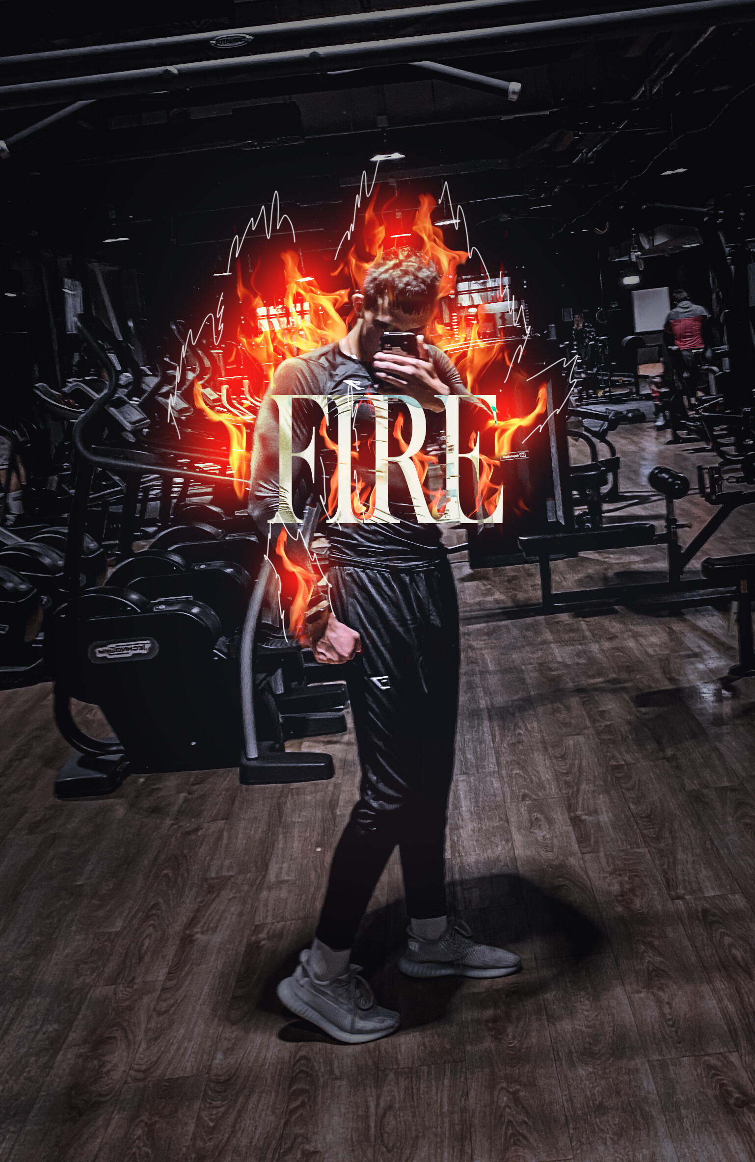 ArtStation - Denil Eremin - Hard work is Fire