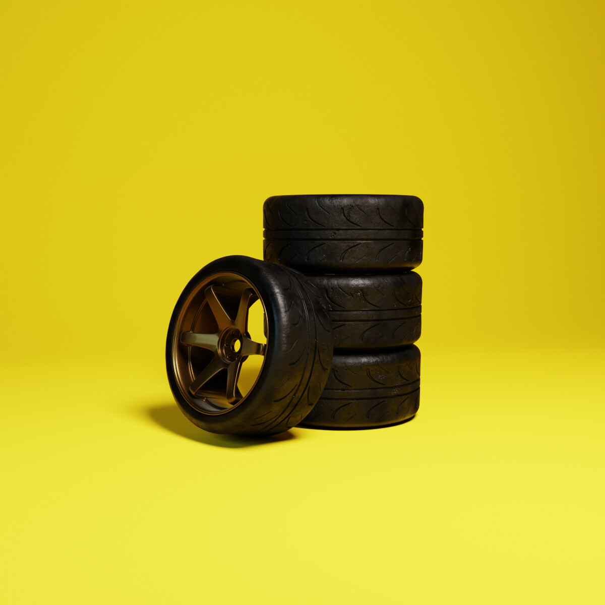 ArtStation - Set of wheels