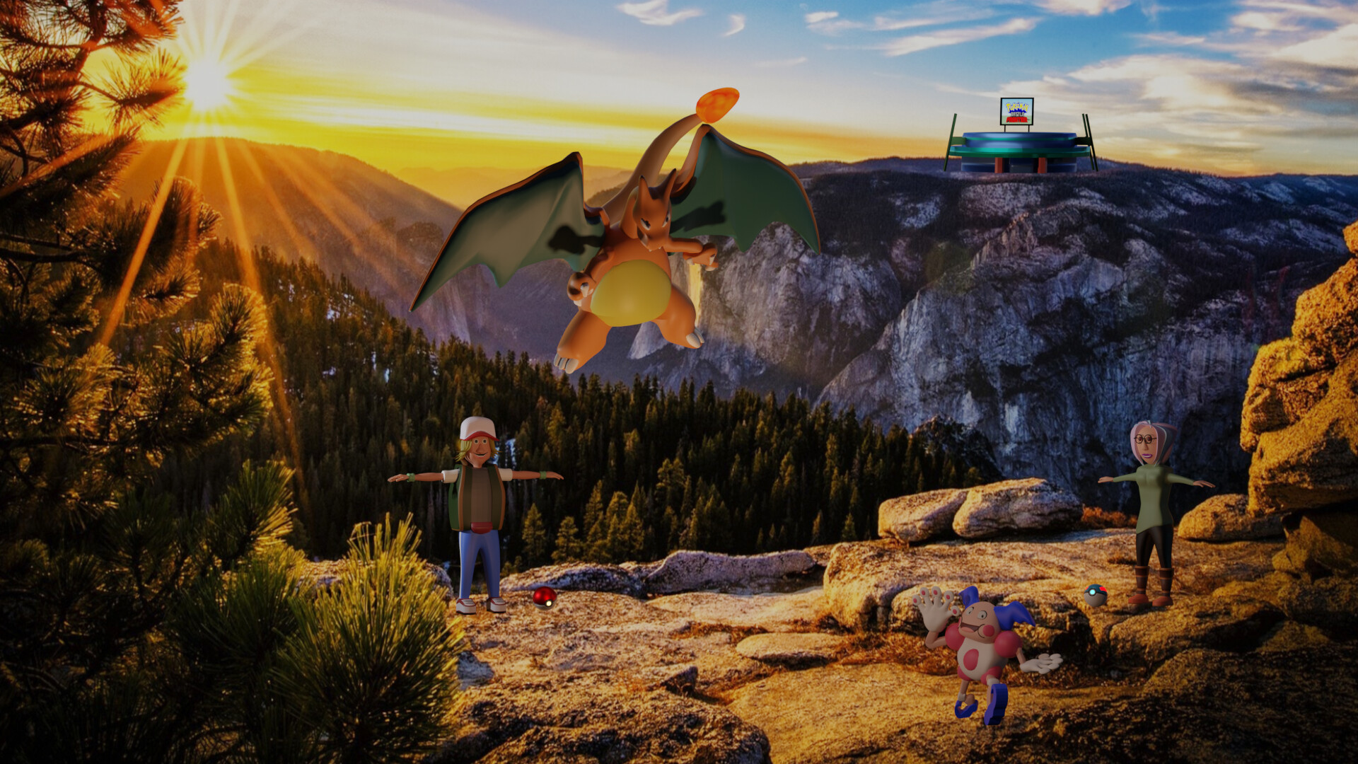 ArtStation - ESCENA POKÉMON