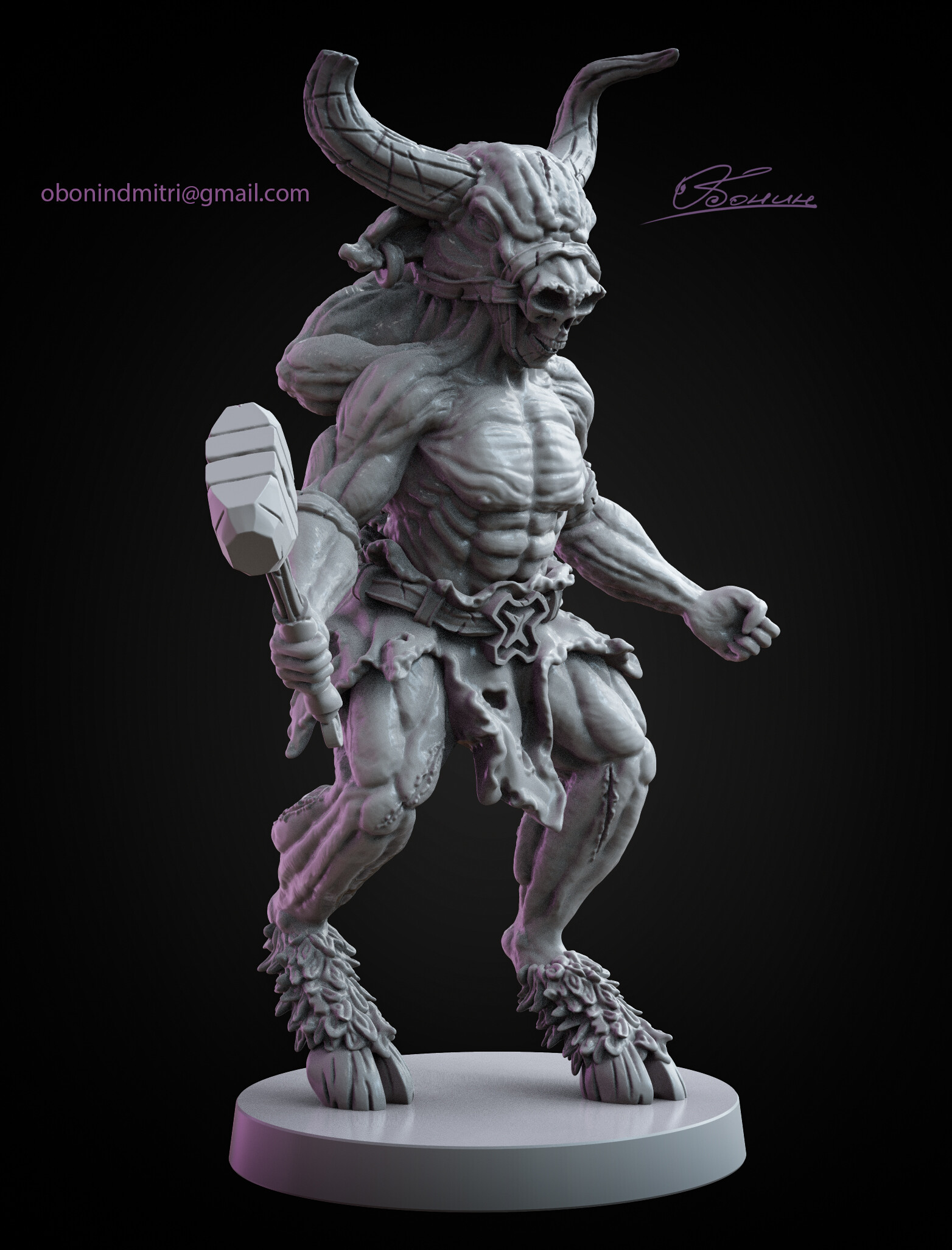 ArtStation - Minotaur Transformation