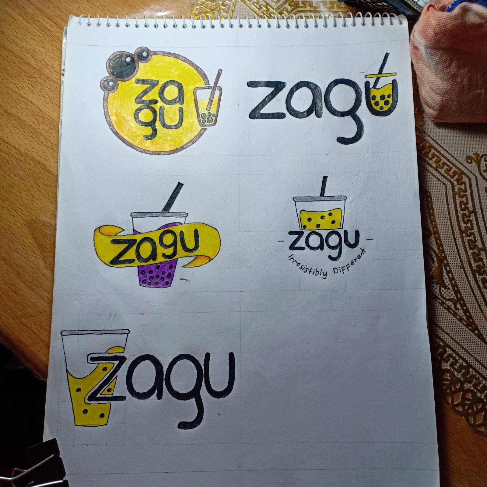 Zagu rebrand & advertisement poster by Gwyneth Manlapaz — ProUser.Me
