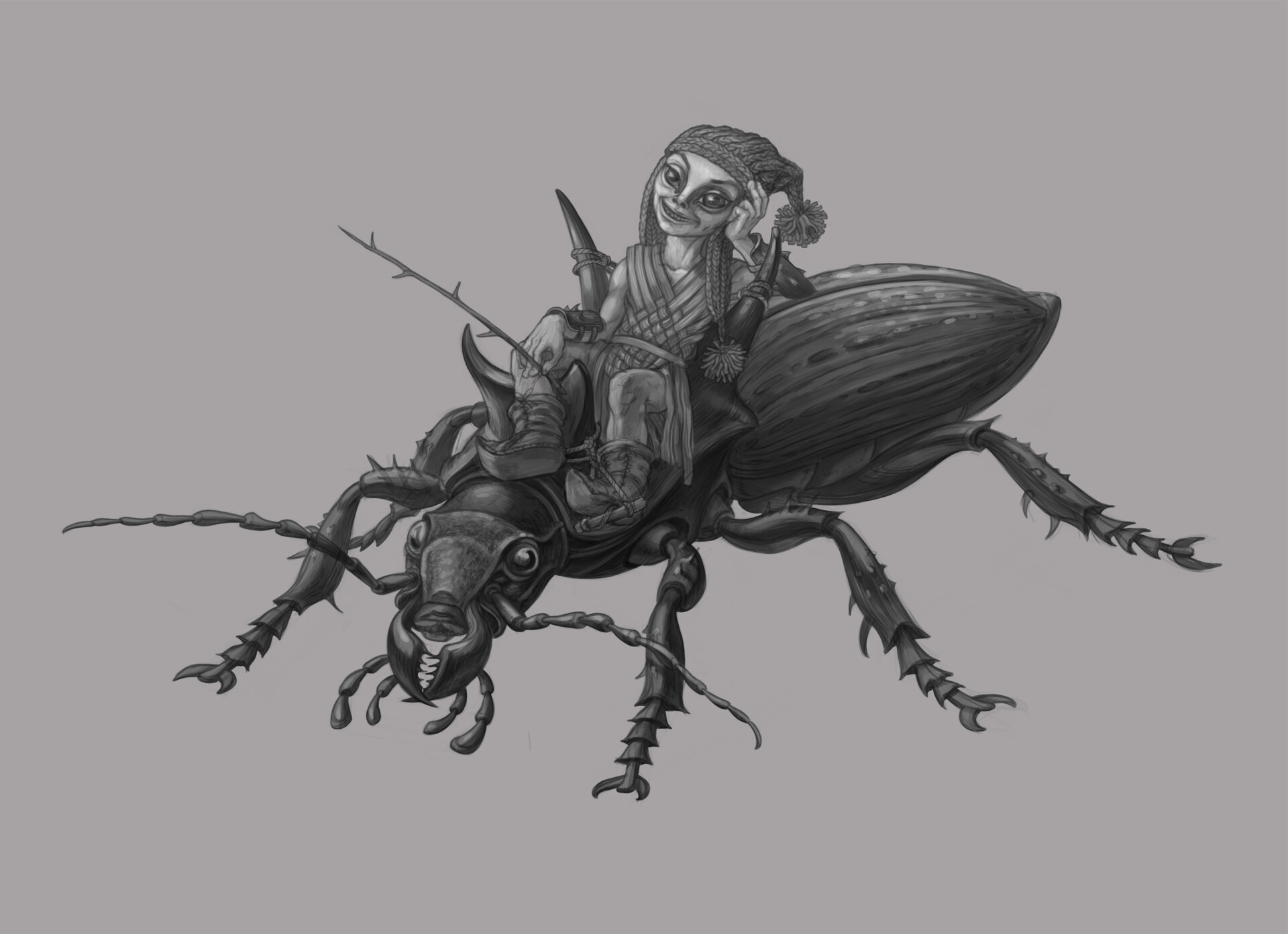 Lisa Senchenko - Beetle rider