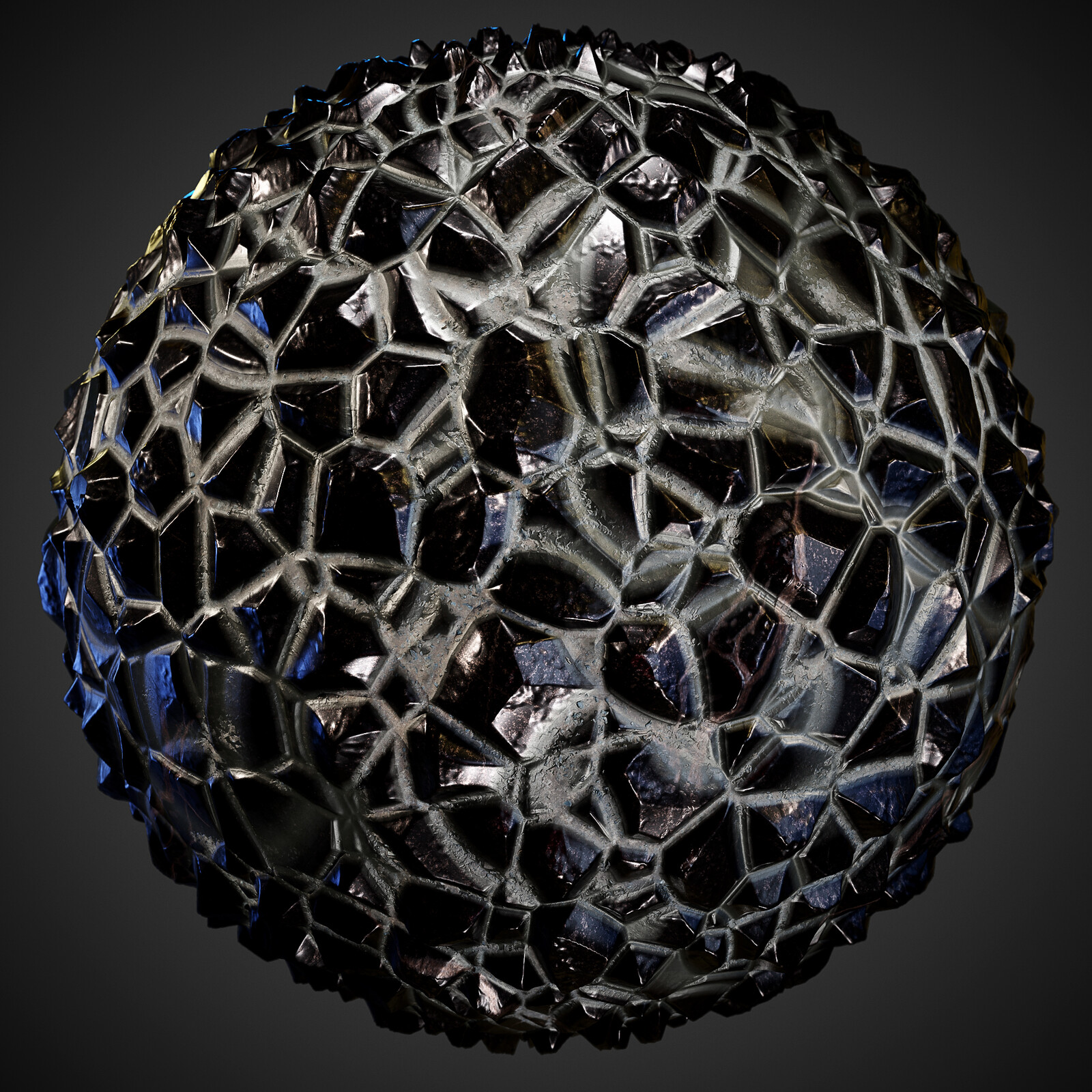 Sarkhare - Black Obsidian Stone-Pbr Material