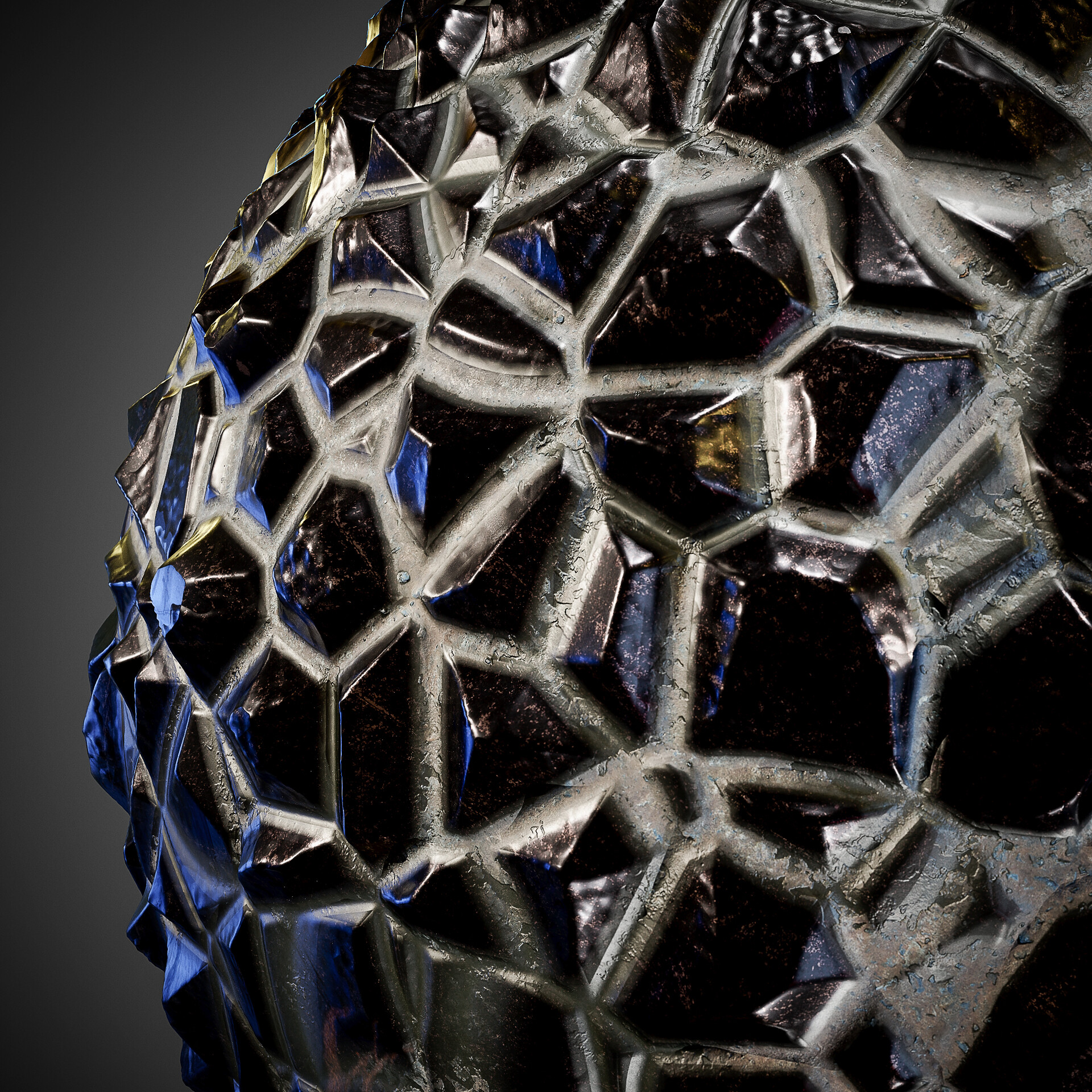 Sarkhare - Black Obsidian Stone-Pbr Material