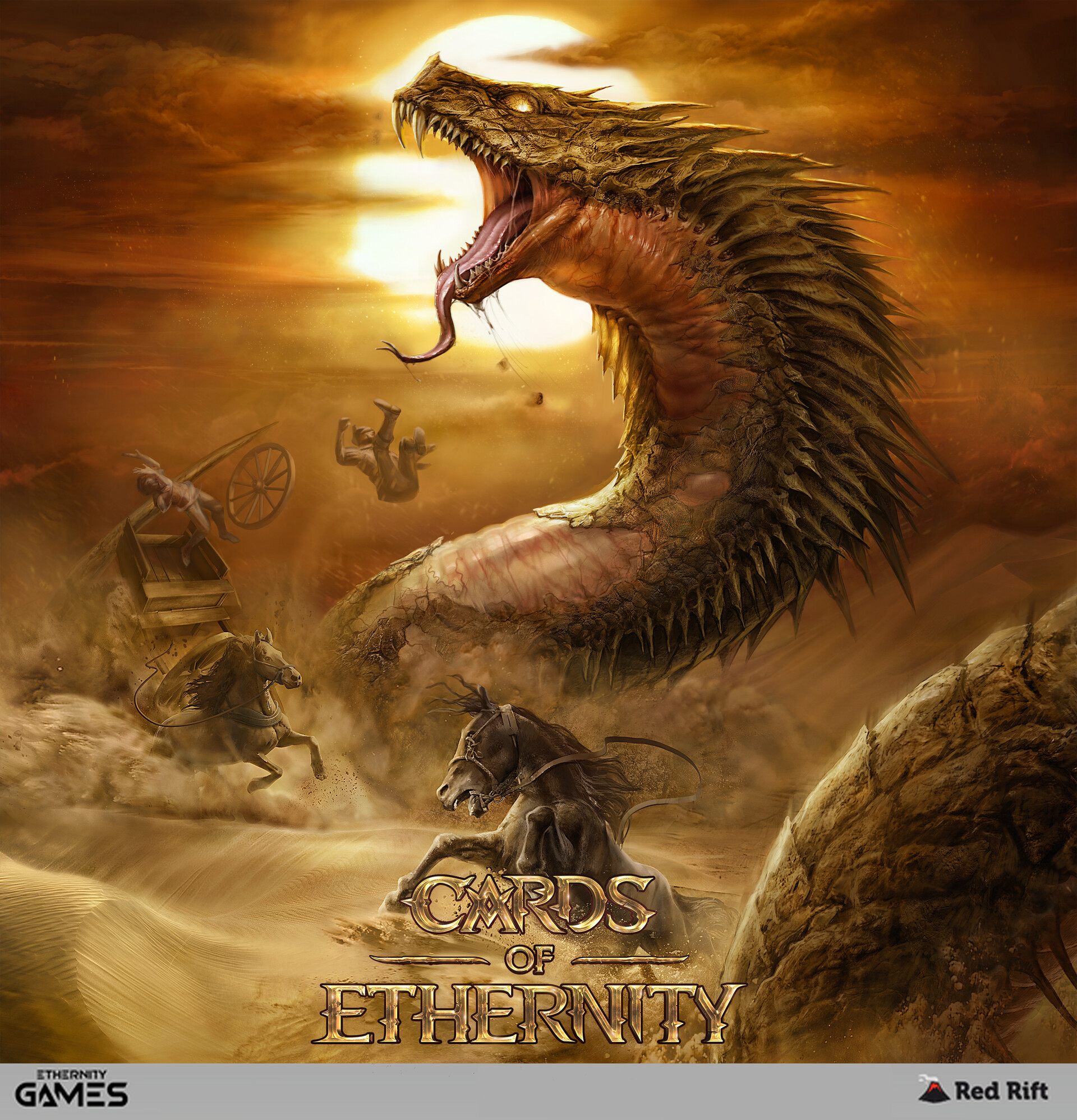 ArtStation - Sand-Predator- Cards of Ethernity