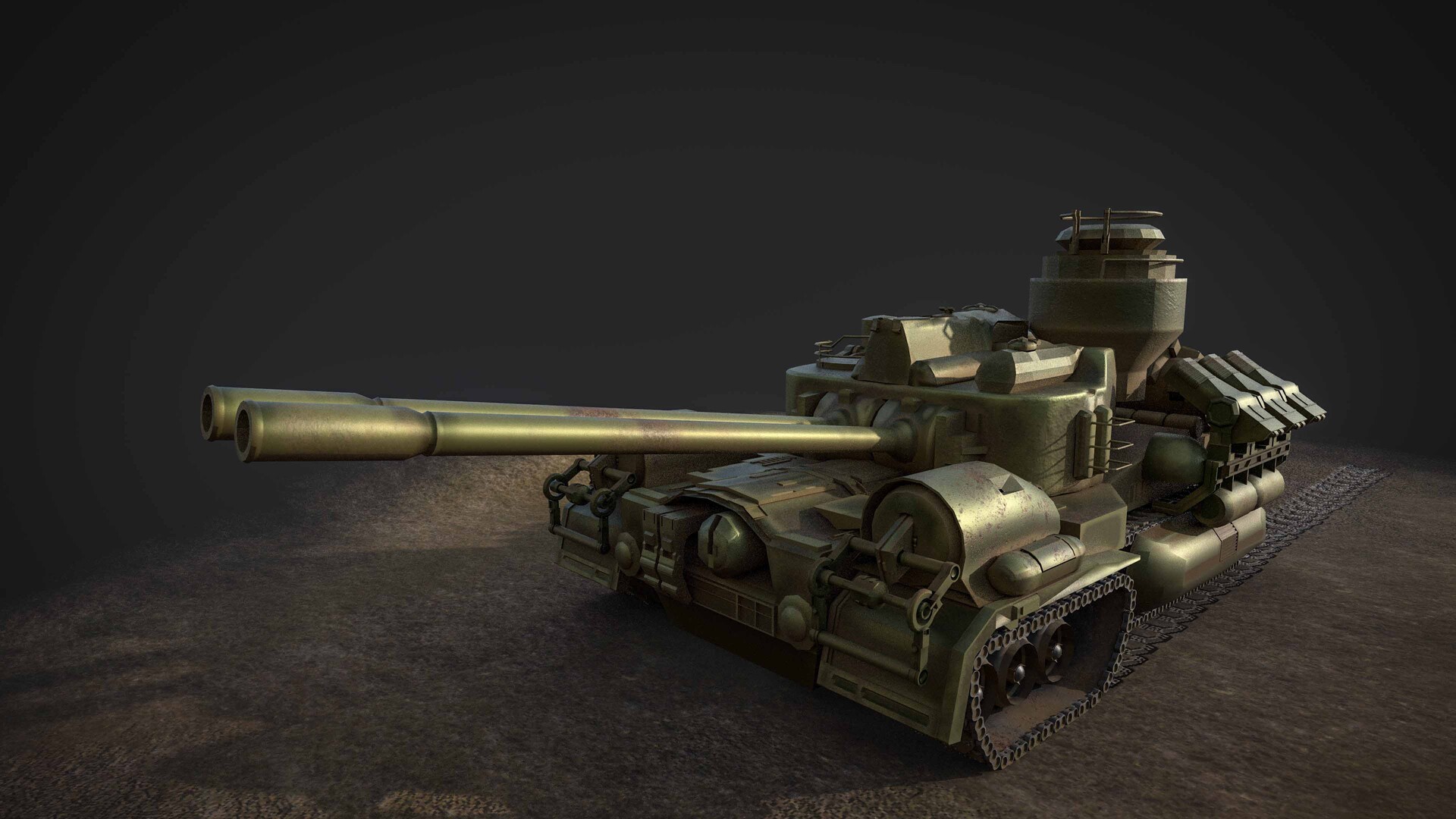 ArtStation - Fighter Tank