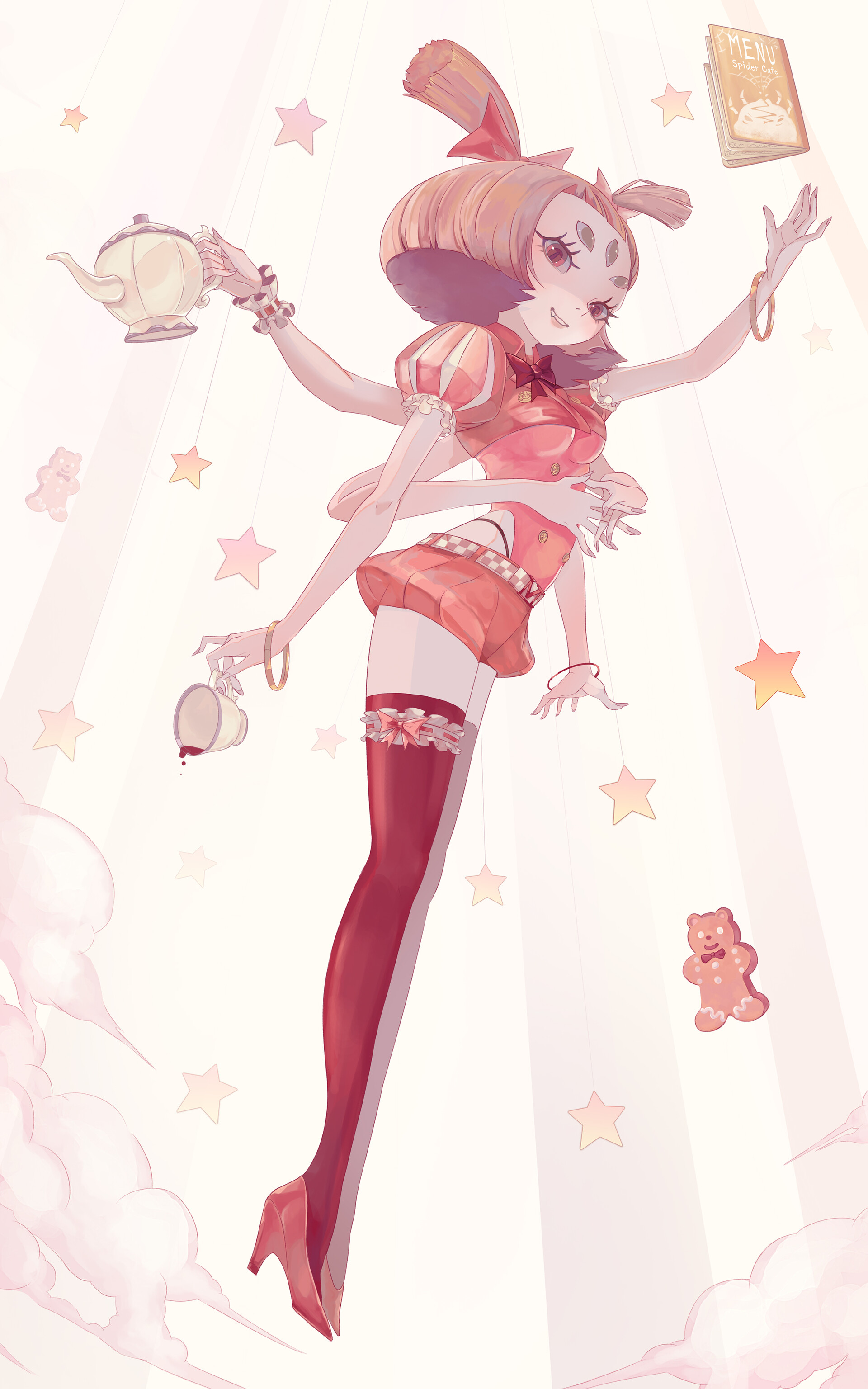 ArtStation - Spider Cafe Master Muffet