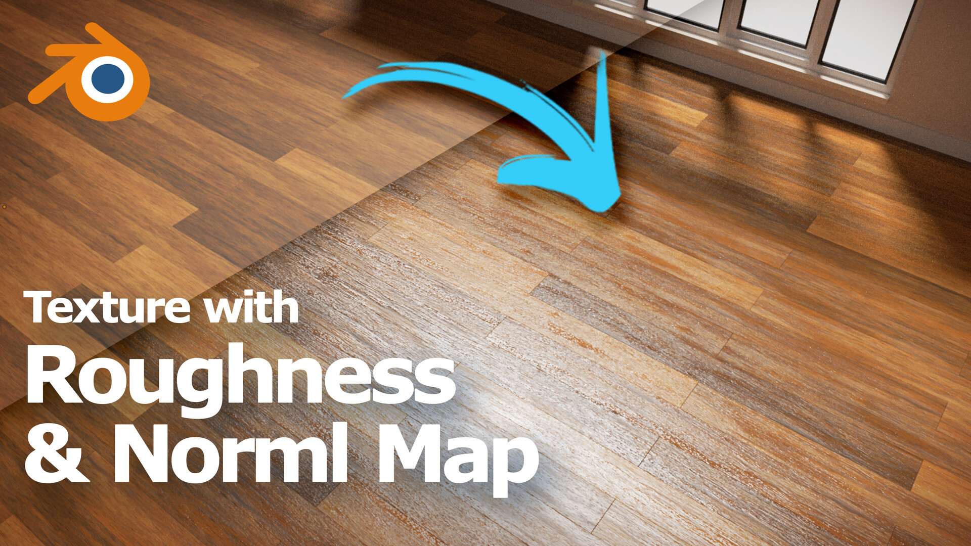 ArtStation - Blender add roughness and normal map