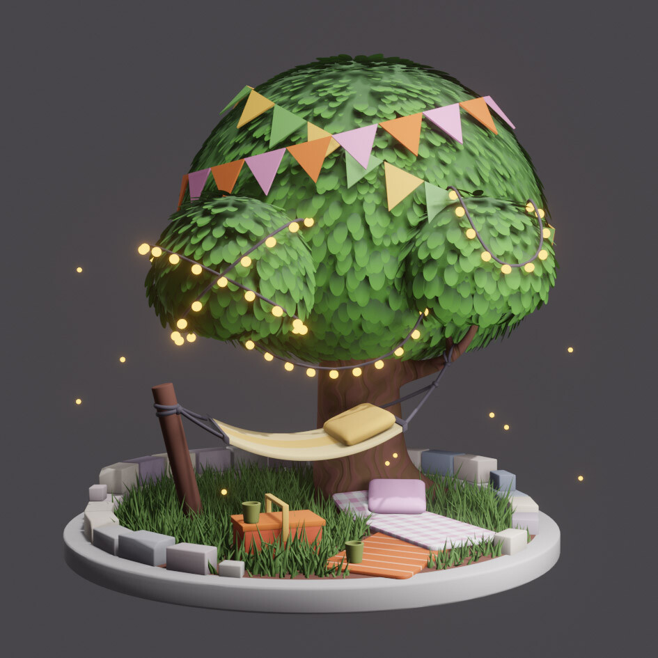 ArtStation - Chill Tree