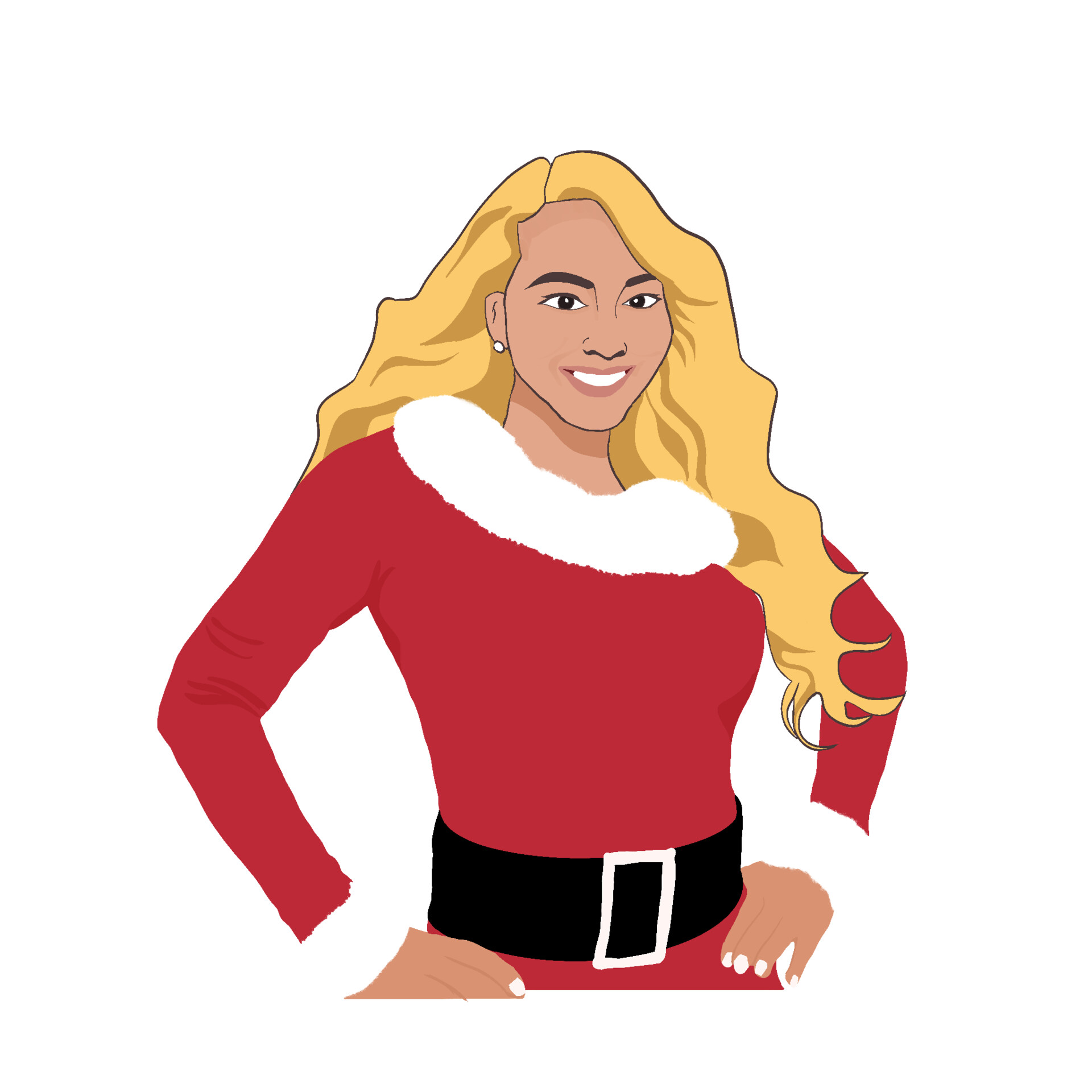 ArtStation - Mariah Carey vector art