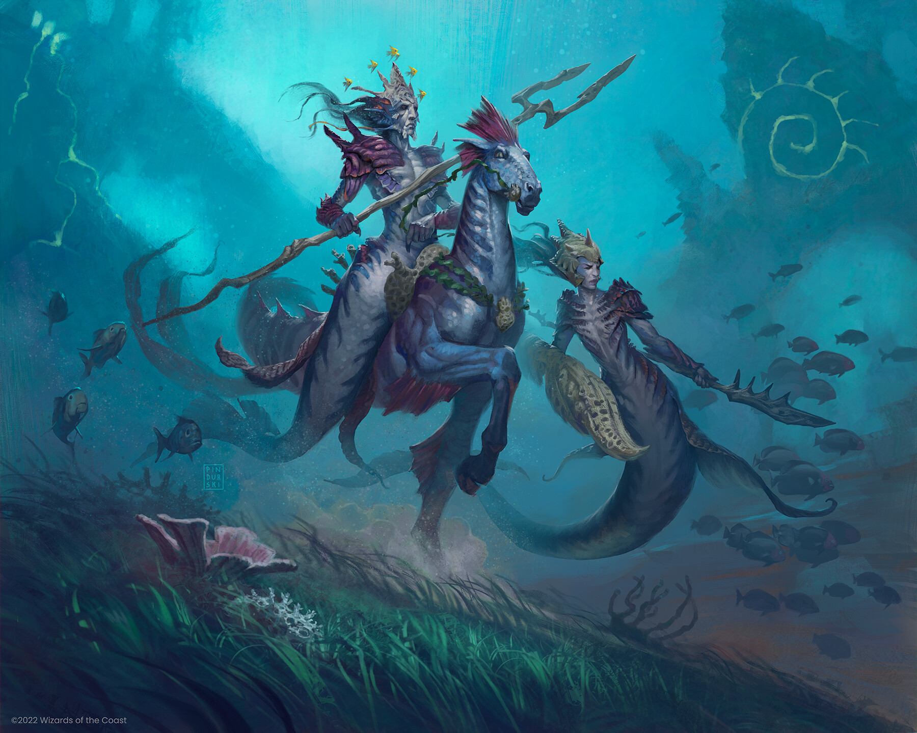 Emperor Mihail II by Pindurski : r/ImaginaryMerfolk