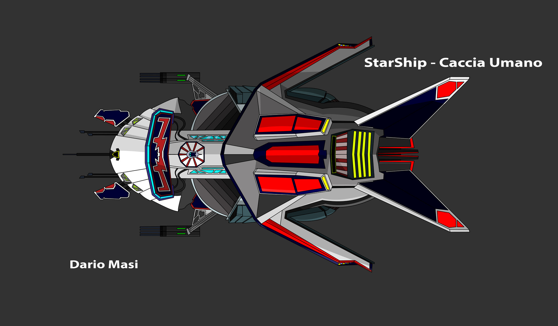 ArtStation - SpaceShip 2D