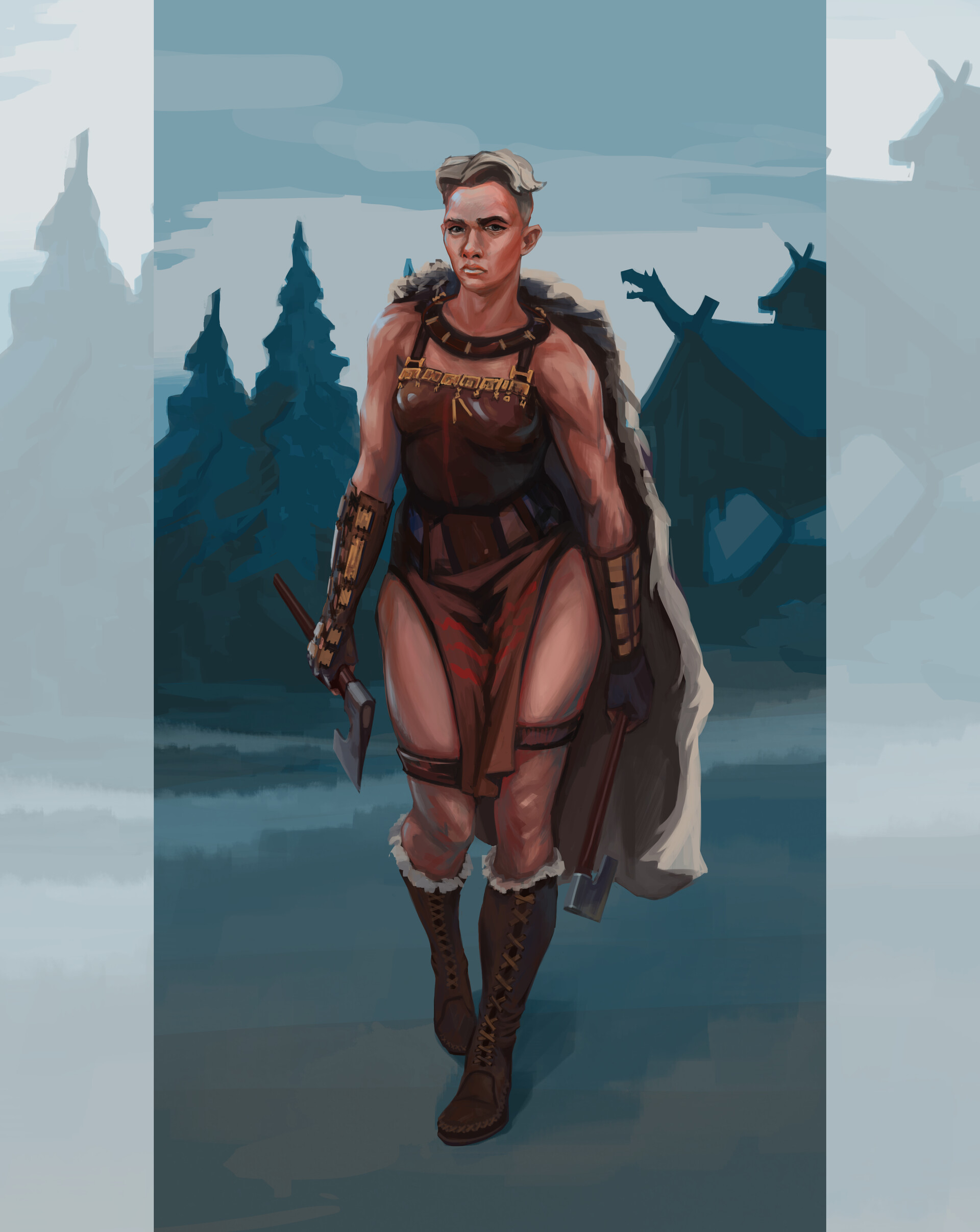 ArtStation - Ax sister