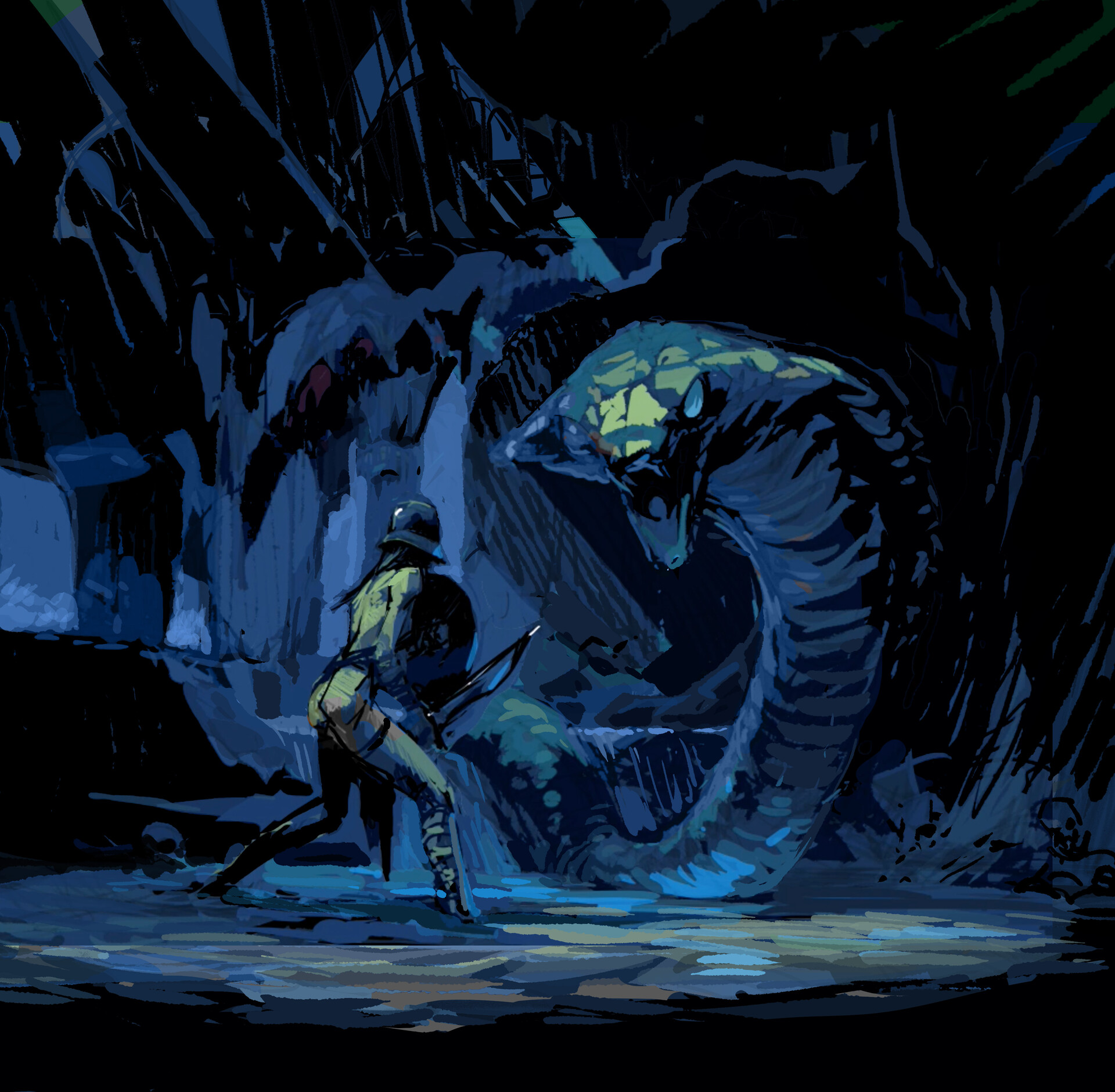 ArtStation - Snake Pit